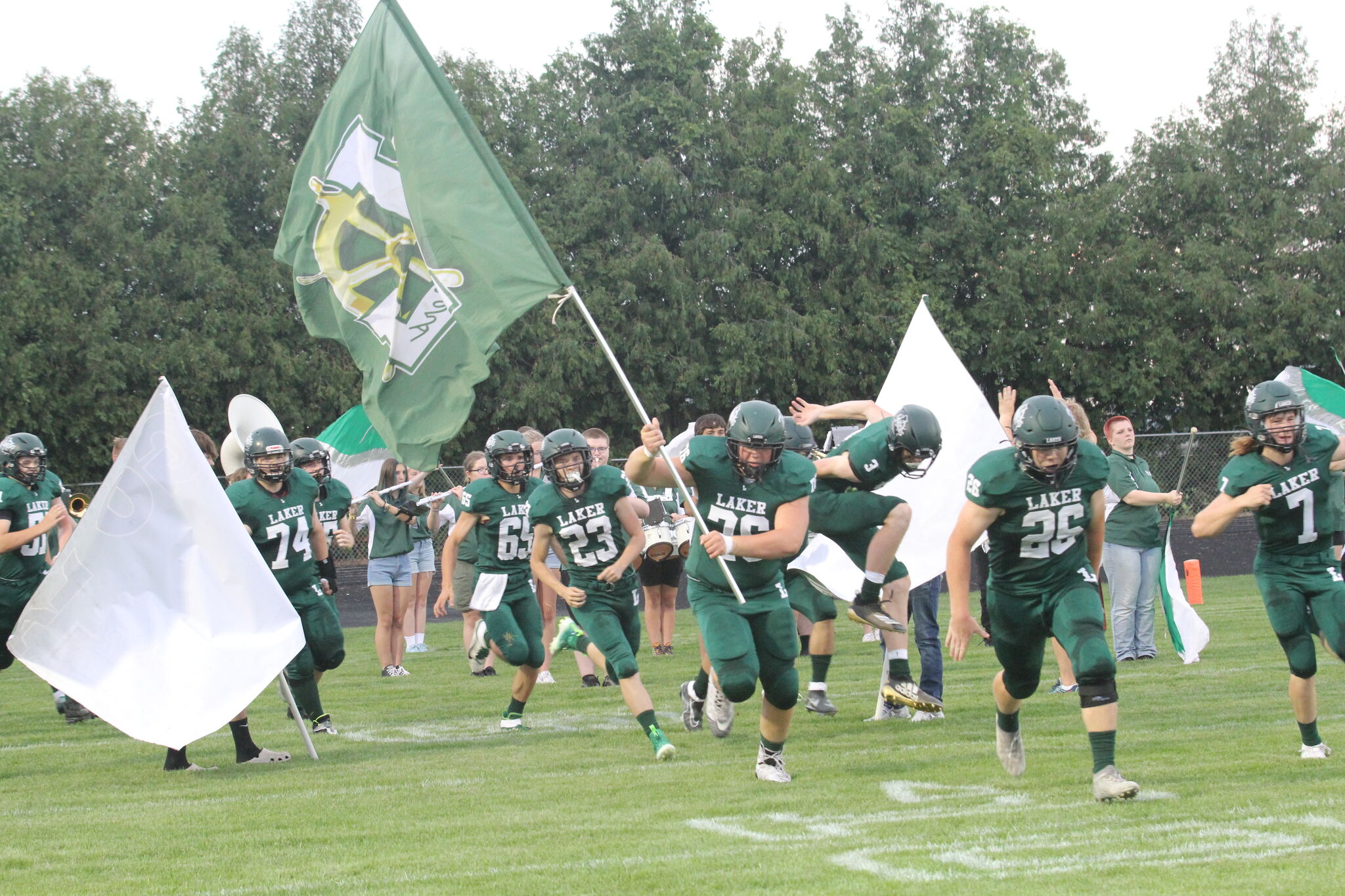 Laker defeats Sandusky to win Week 1 opening football game