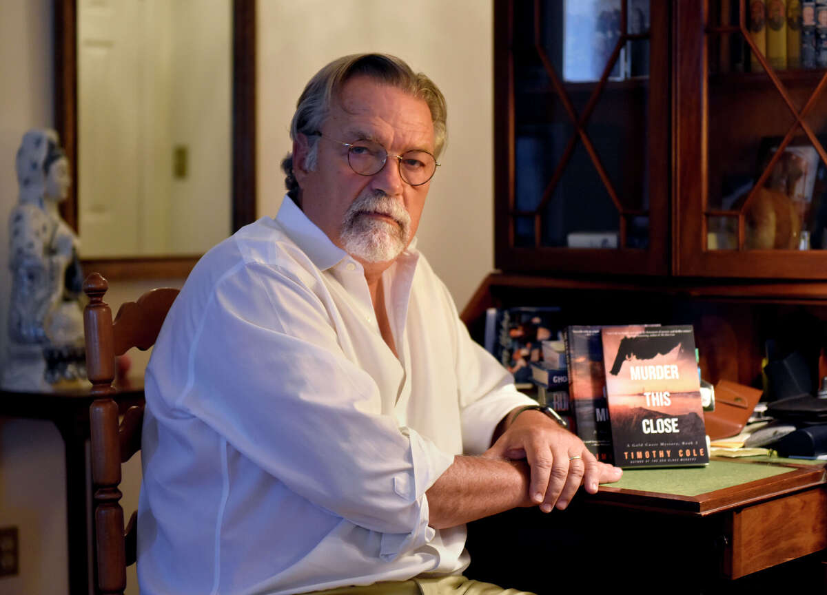 With his Westport-set murder-mystery series, first-time novelist ...