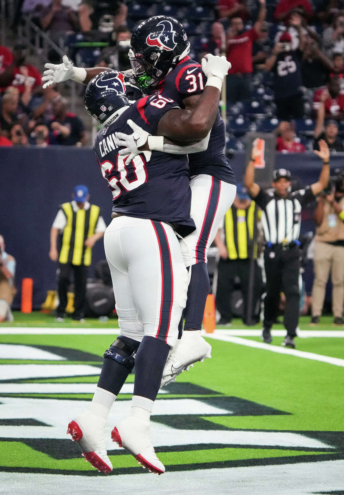 Houston Texans running back Dameon Pierce proving his worth