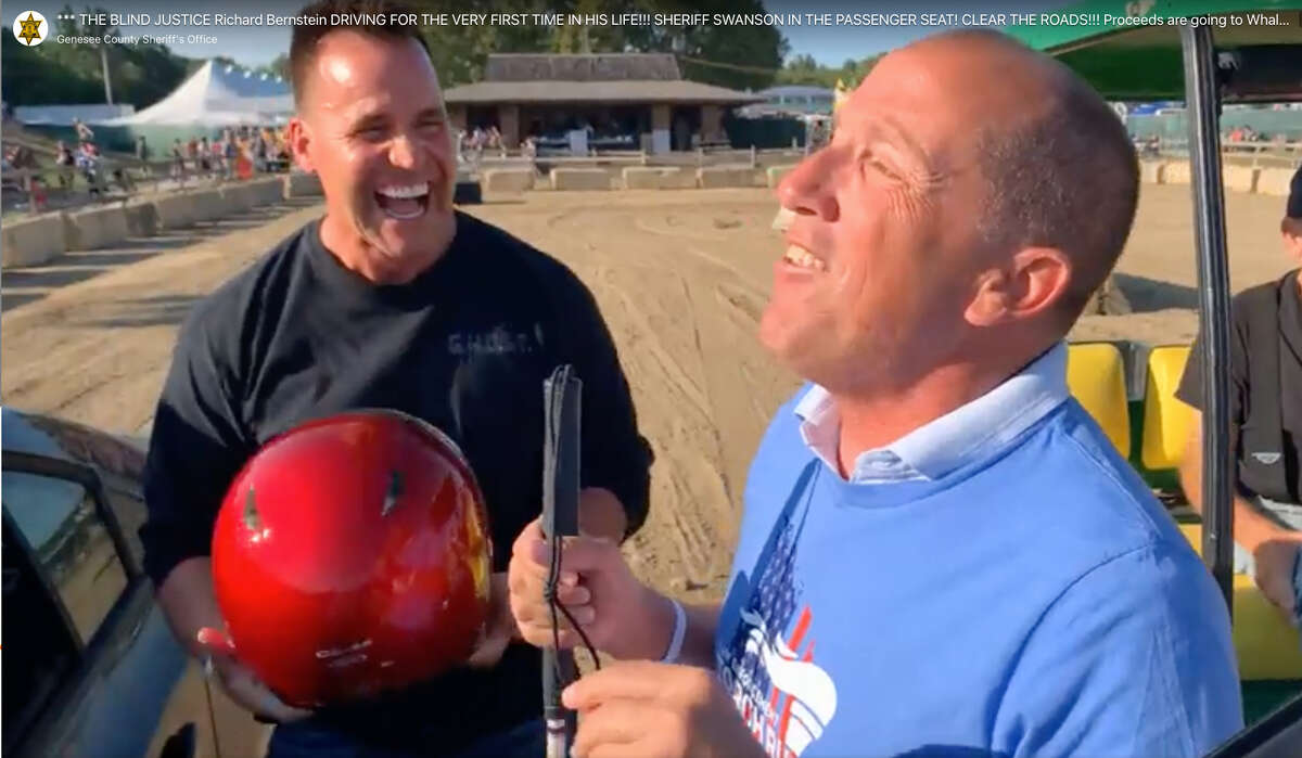 Judge Richard Bernstein drives for first time with sheriff in the ...