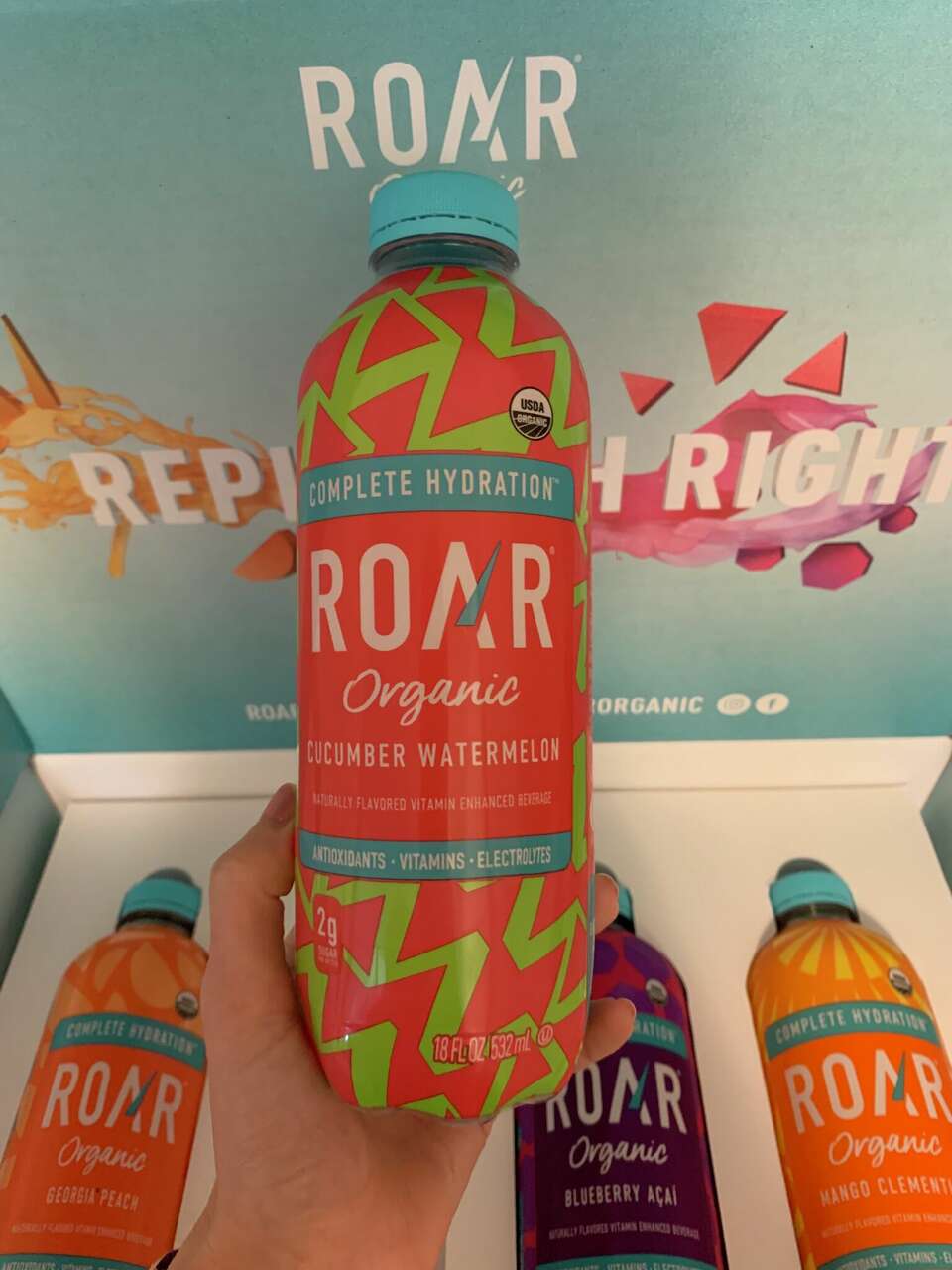 Roar Organic drinks review: