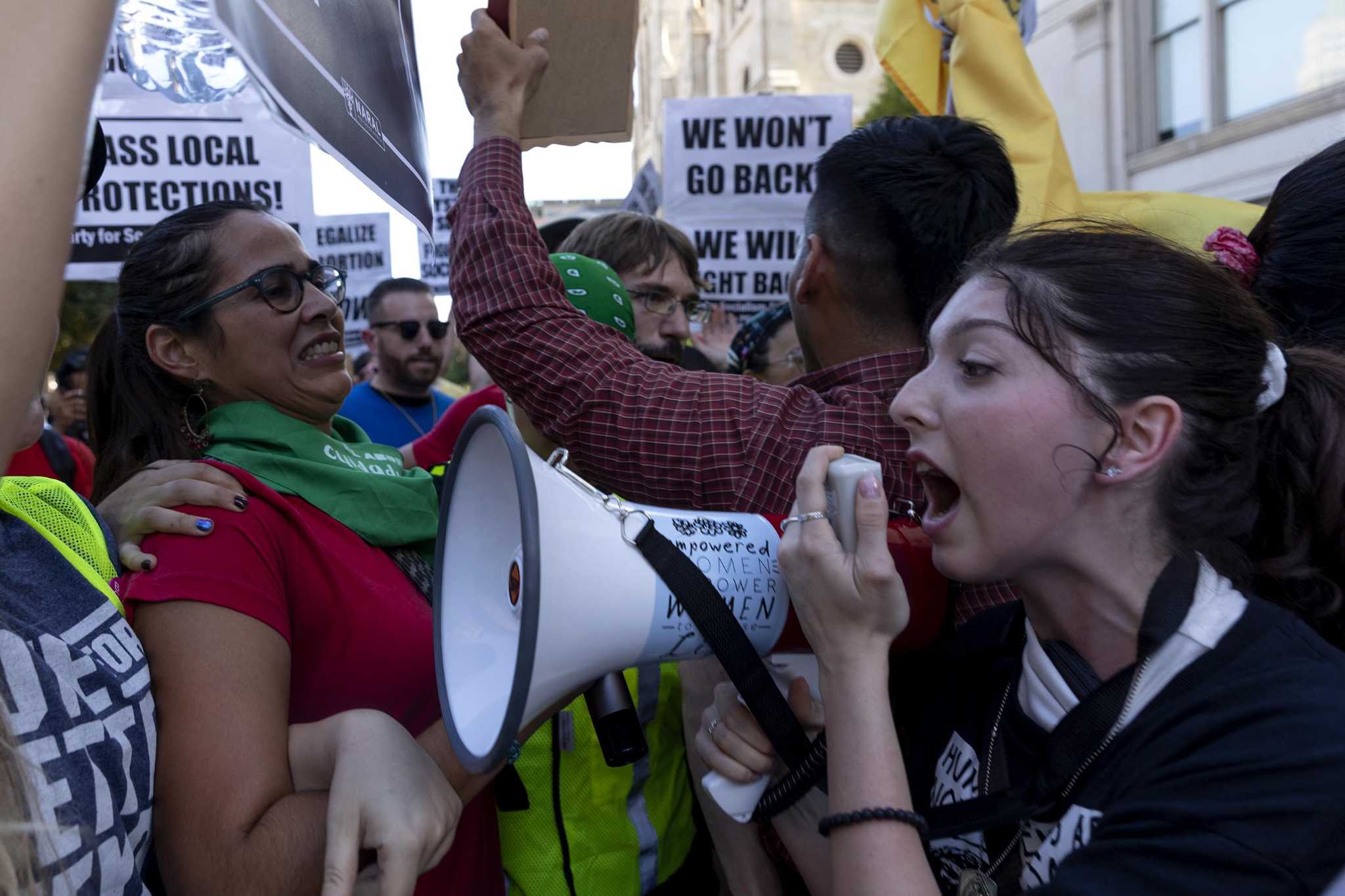 Pro-abortion protesters: ‘Battle … will be won in the streets’