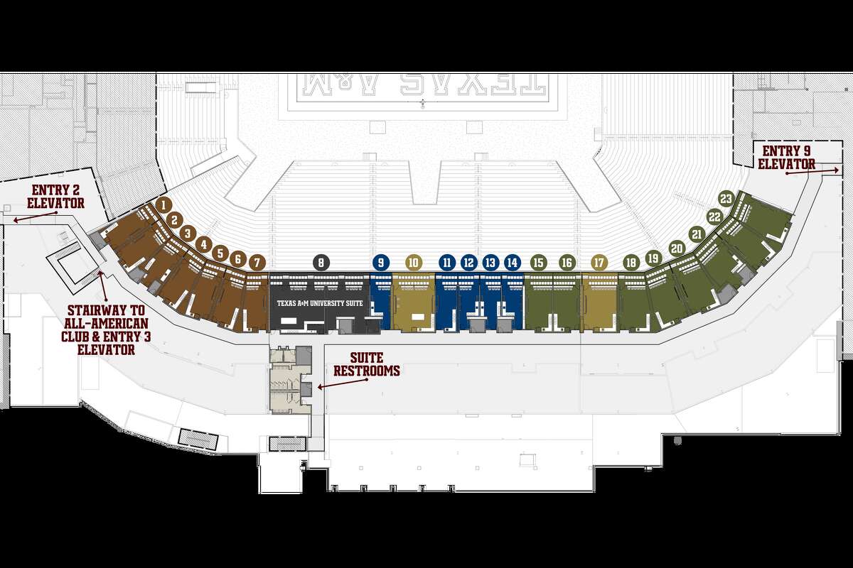 Texas A&M to add 23 suites to south side of Kyle Field by ’23
