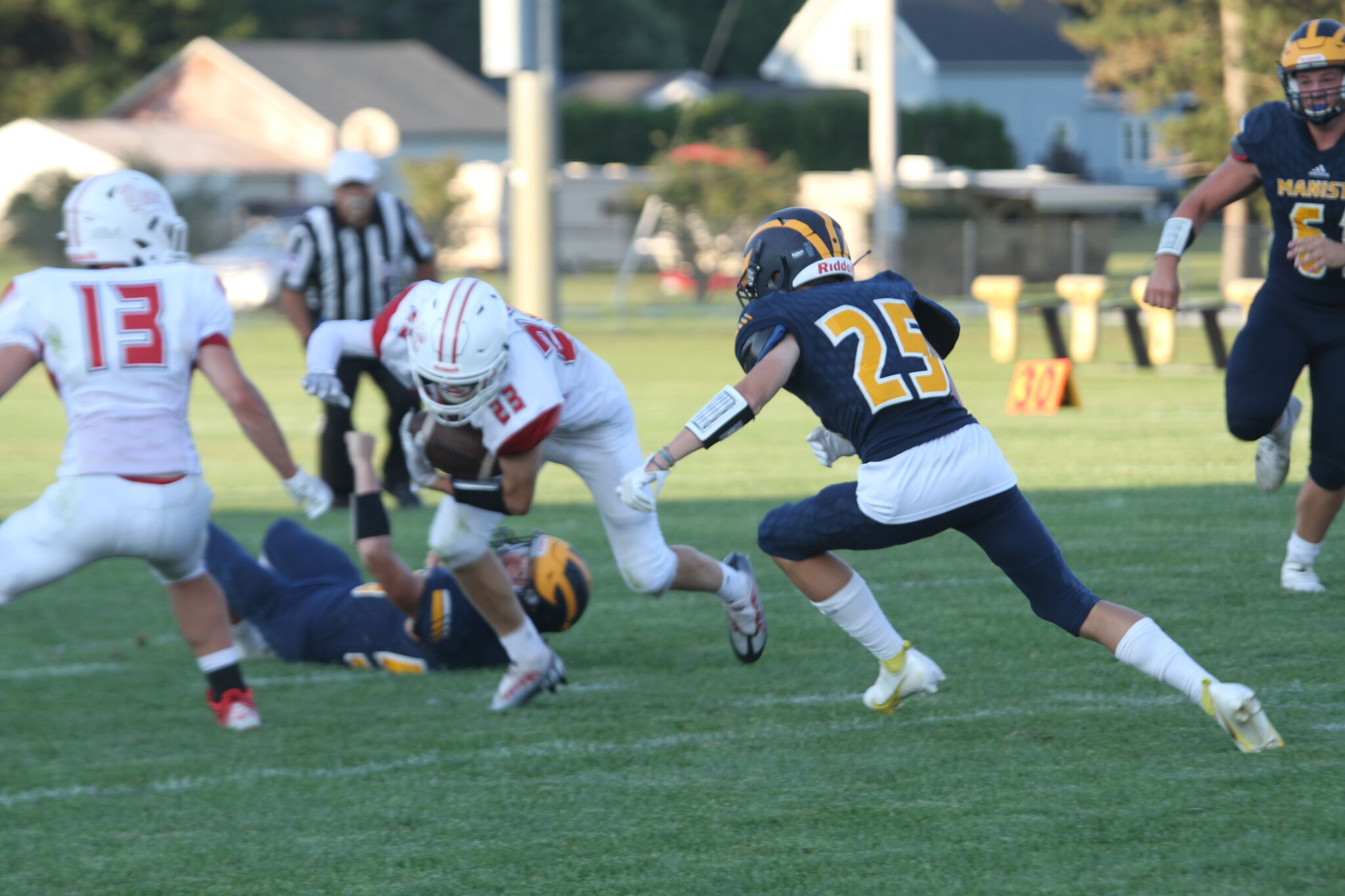 Manistee football outlasts Muskegon Orchard View