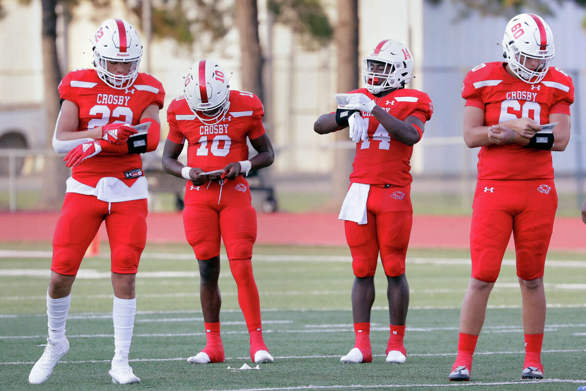 C.E. King Panthers roll past Crosby Cougars in season opener