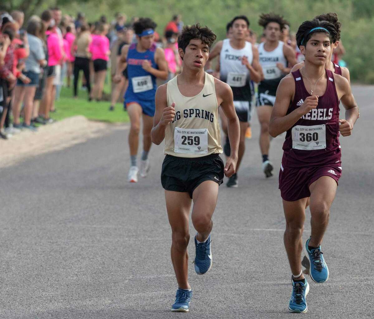 Yes, that's Bryce Hoppel, Michael Dutchover at the Tall City Cross ...
