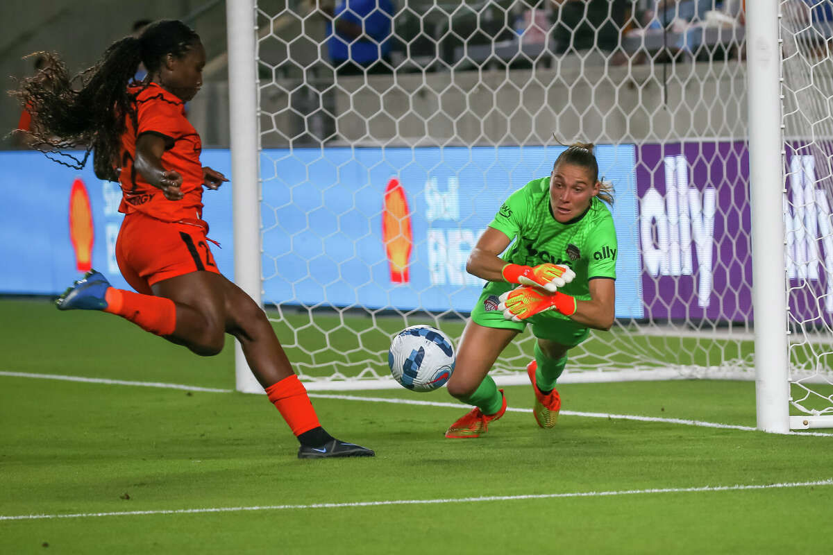 Michelle Alozie, Houston Dash draw with Washington Spirit