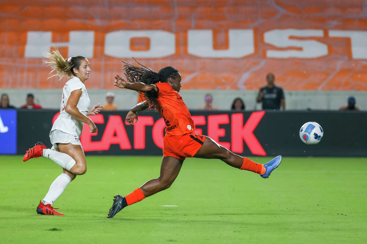 Michelle Alozie, Houston Dash draw with Washington Spirit