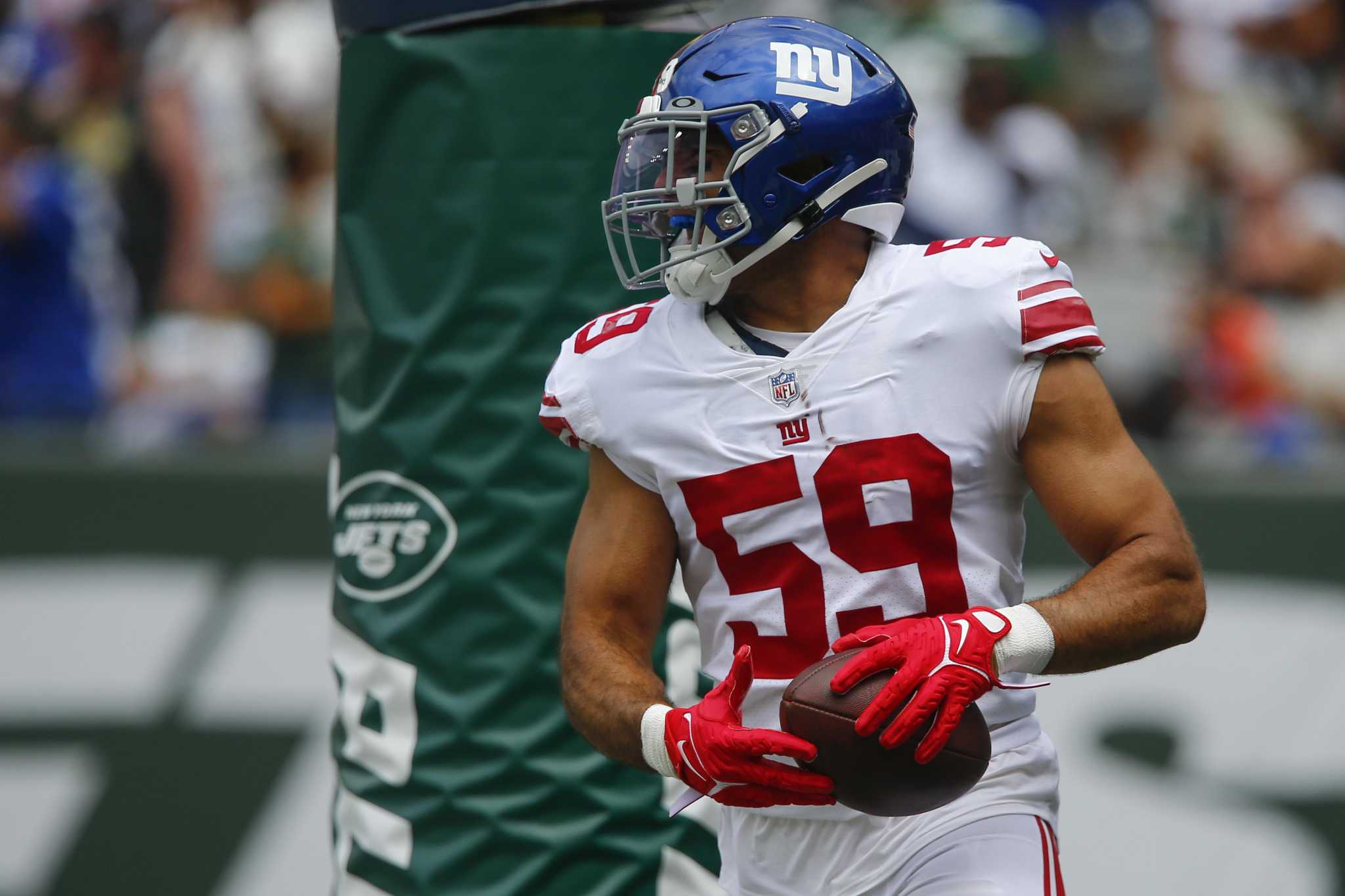 Danbury’s Calitro makes push for Giants roster spot with big game