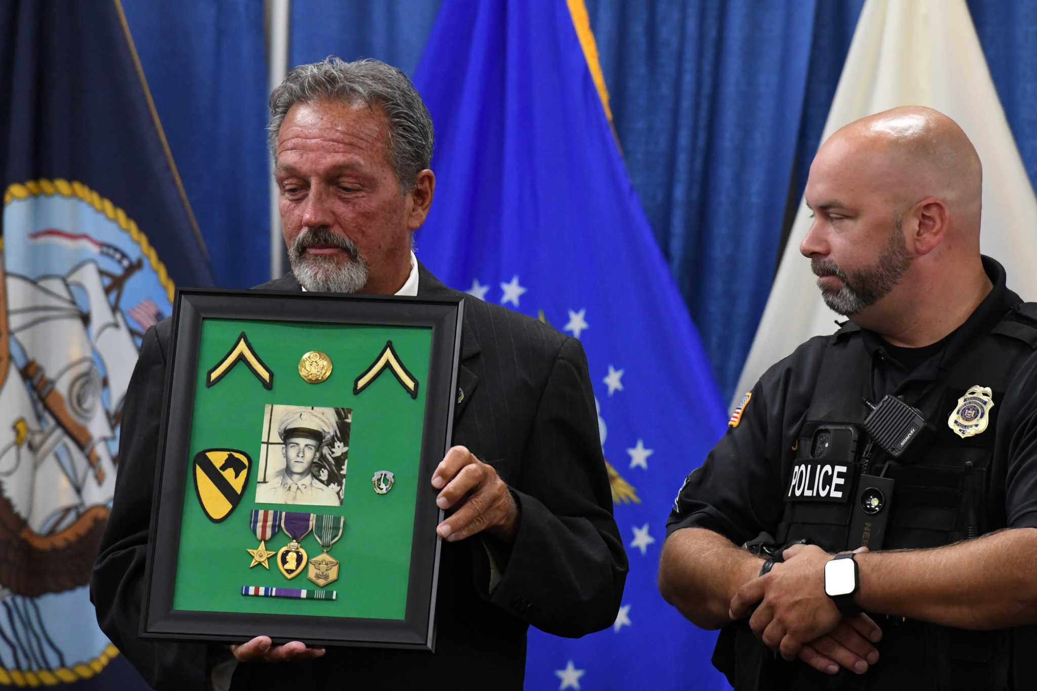 Medals returned to family of fallen Korean War soldier