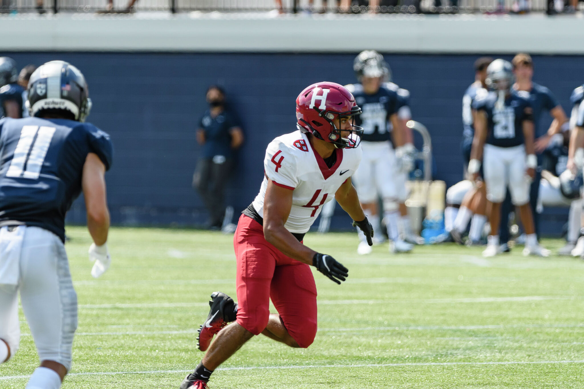Harvard's Max Jones nominated to Allstate AFCA Good Works Team