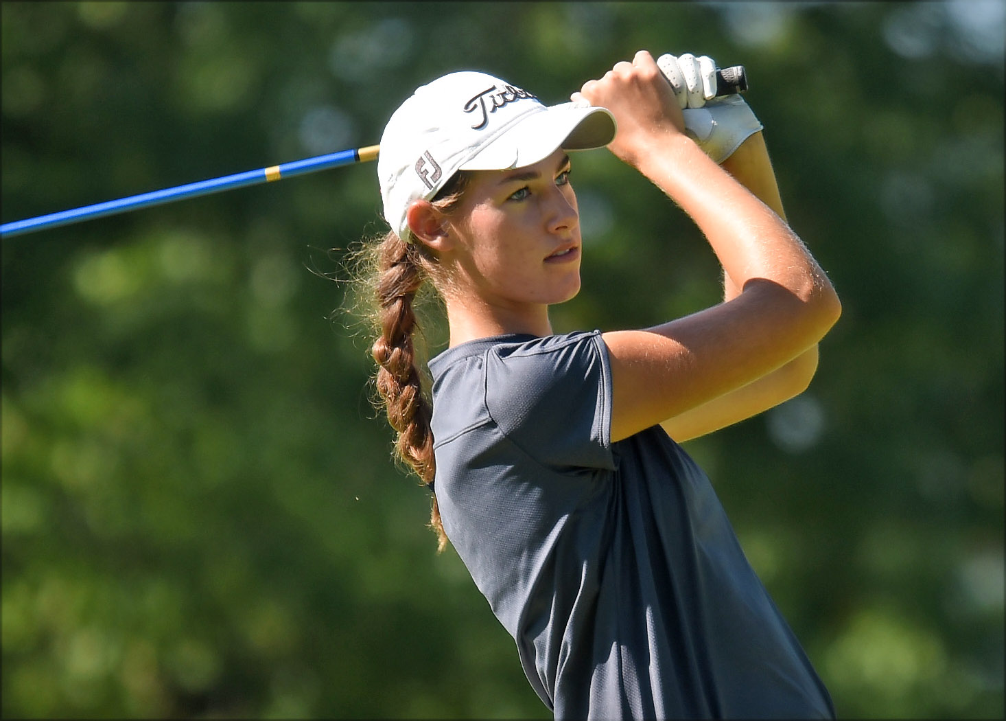 Edwardsville, Nicole Johnson in front after first round of SWC Tournament