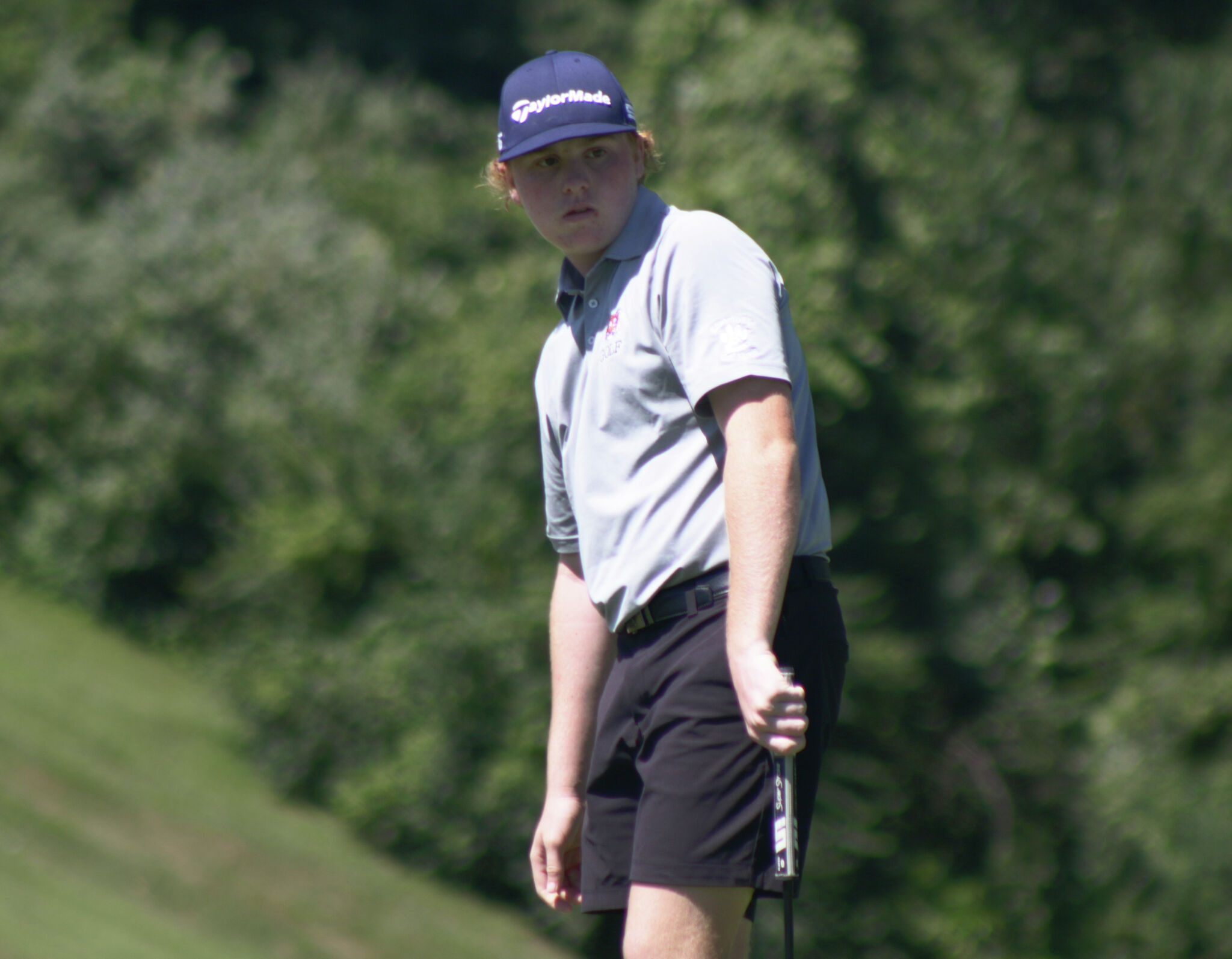 Mason Lewis and the Edwardsville Tigers lead after the first round of ...