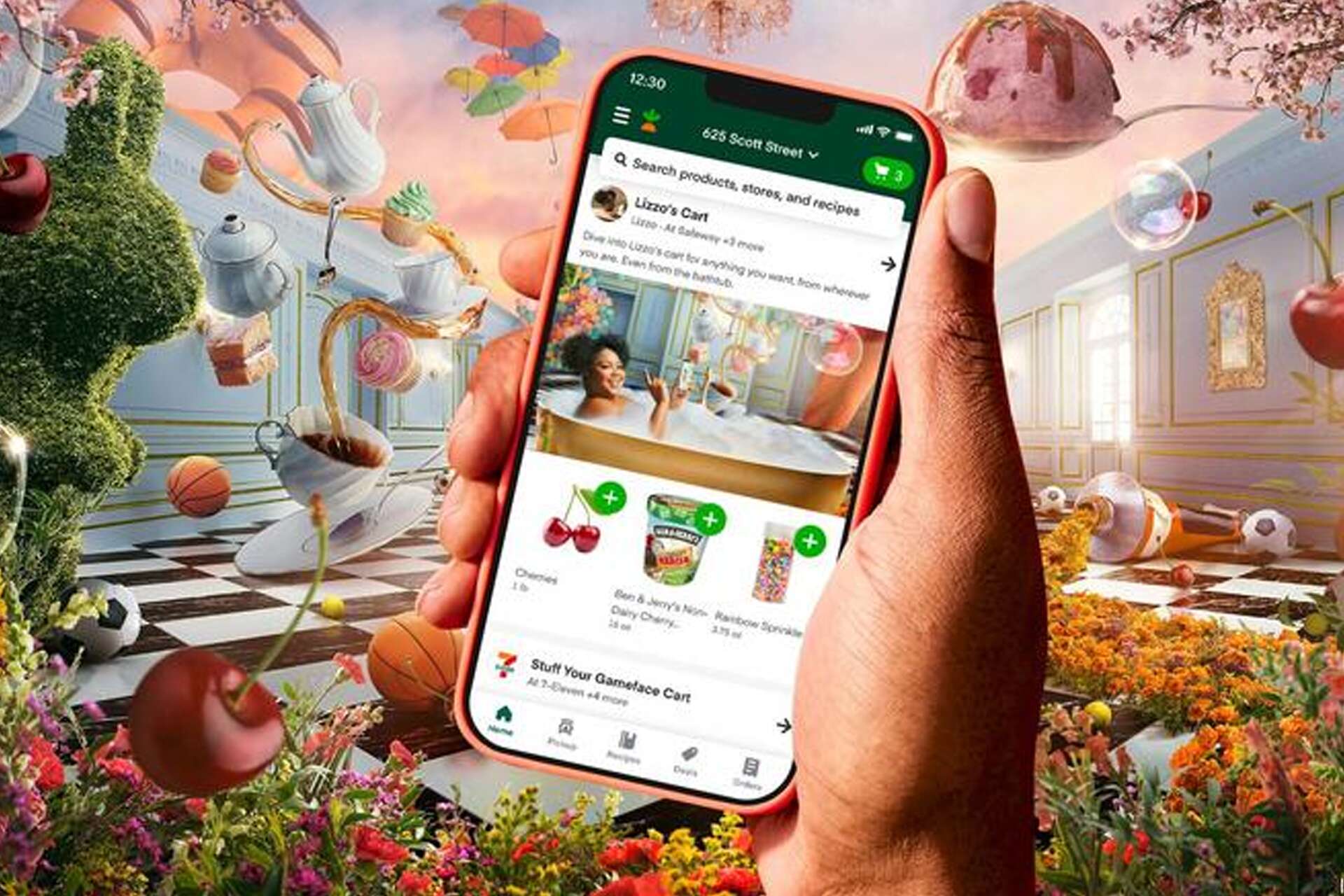 Instacart's celebrity-curated carts lets you grocery shop like Lizzo ...