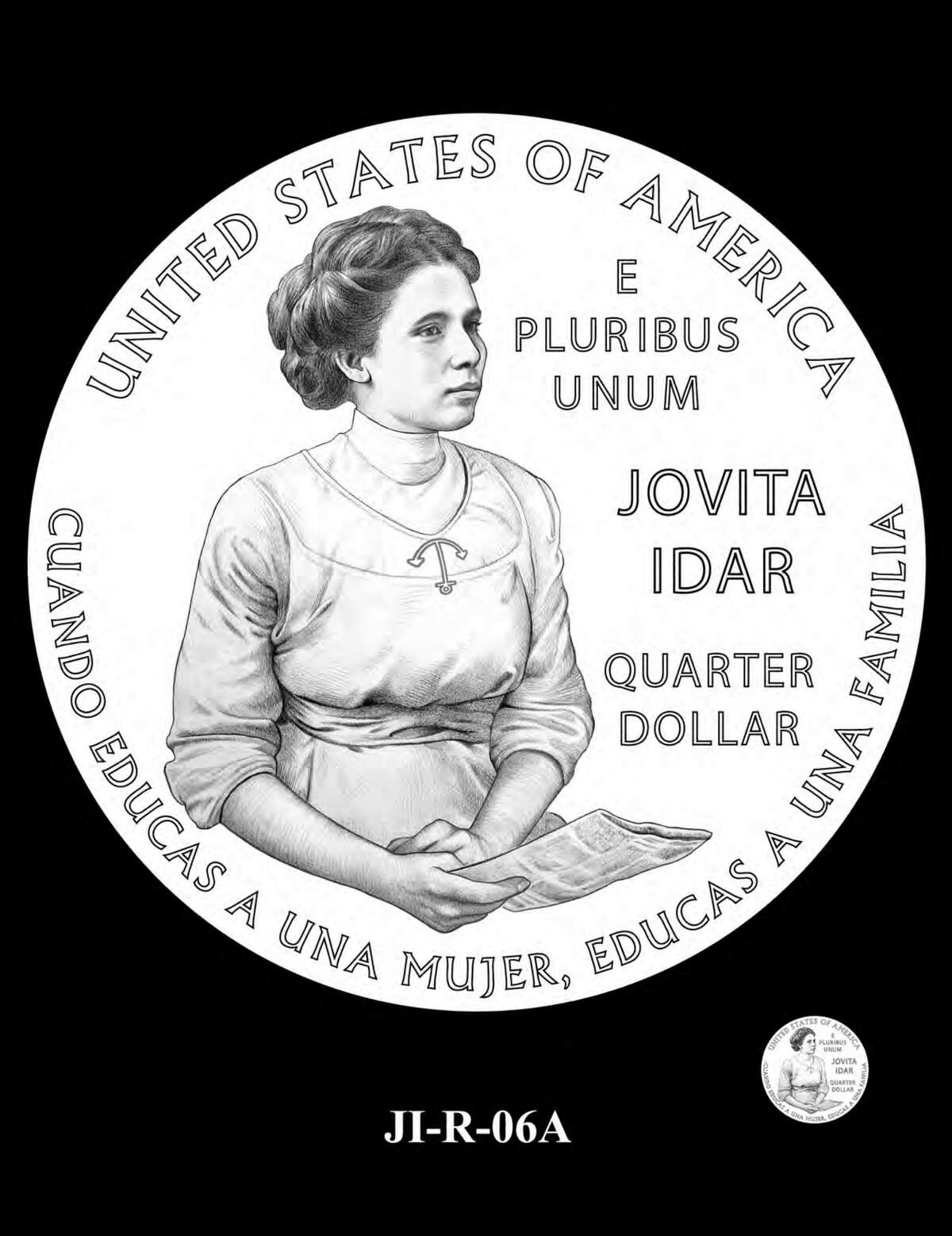 Laredo's Jovita Idar featured on 2023 quarter design