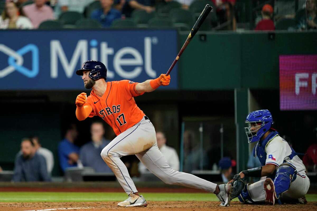 Houston Astros' bullpen holds off Rangers to complete series sweep
