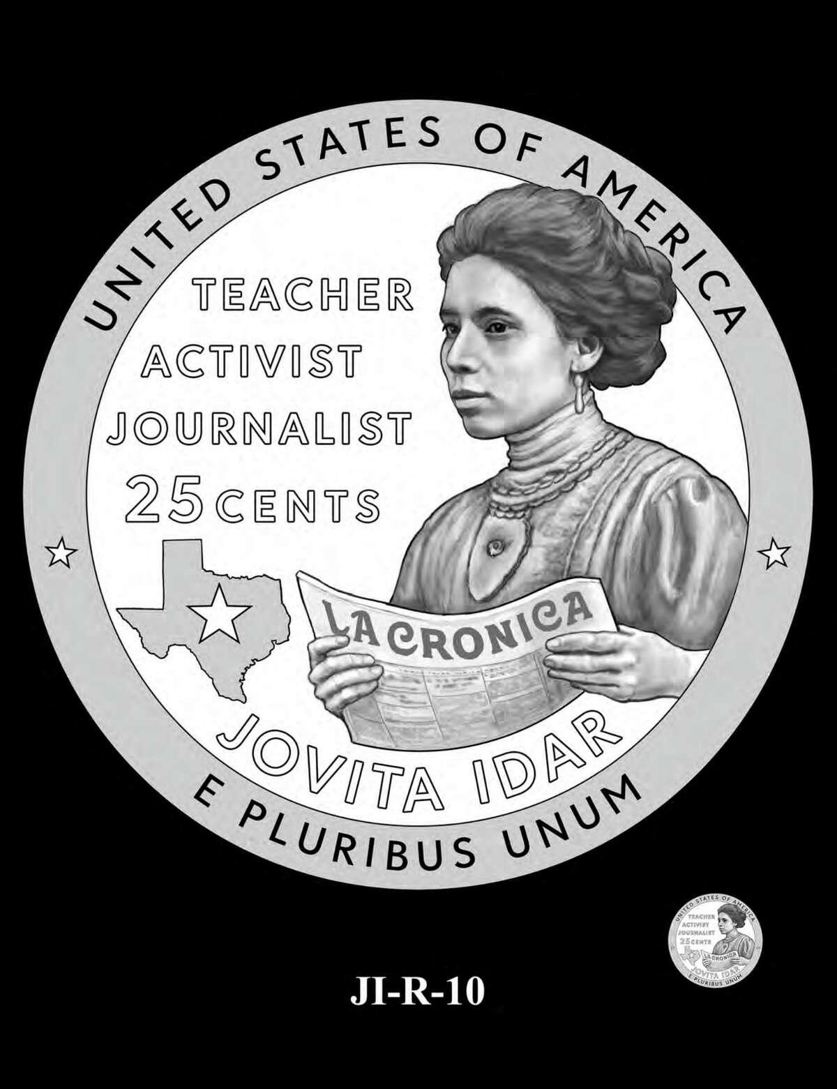 Laredo's Jovita Idar featured on 2023 quarter design