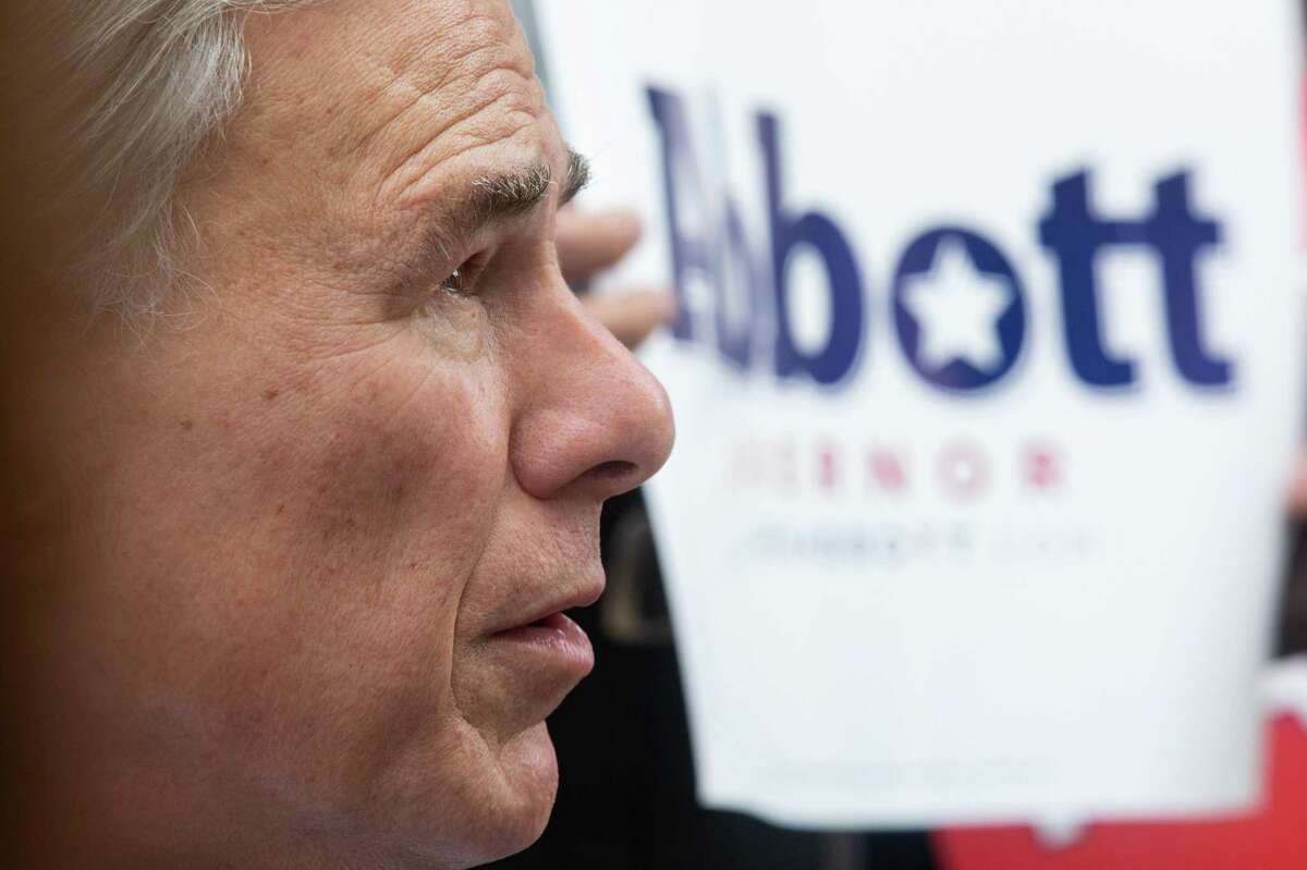 Gov. Greg Abbott pushes for big turnout in suburban Texas