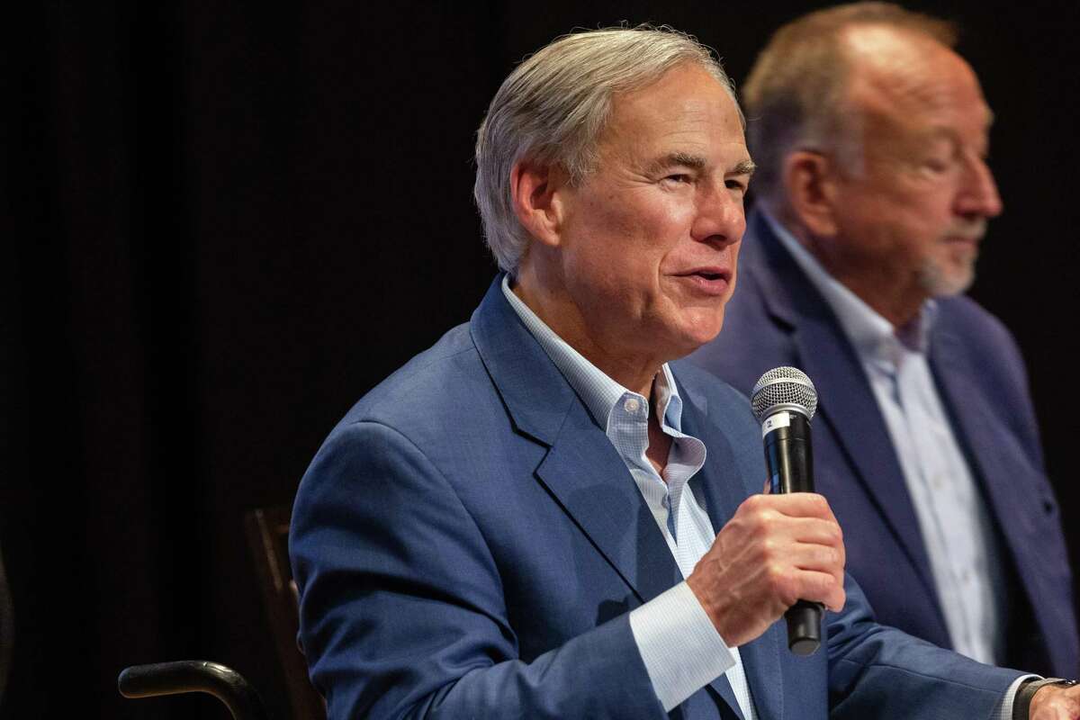 Gov. Greg Abbott pushes for big turnout in suburban Texas