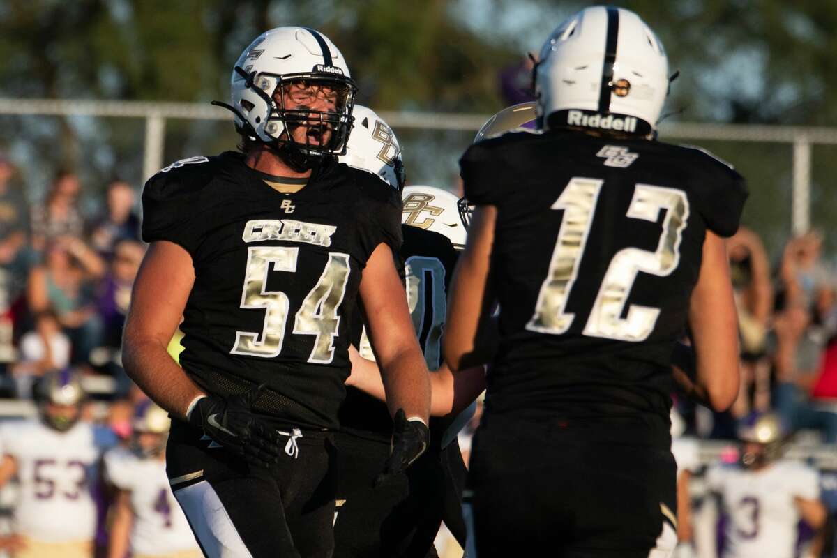 'High-character kid': Creek's Rivard a good guy, dominant lineman