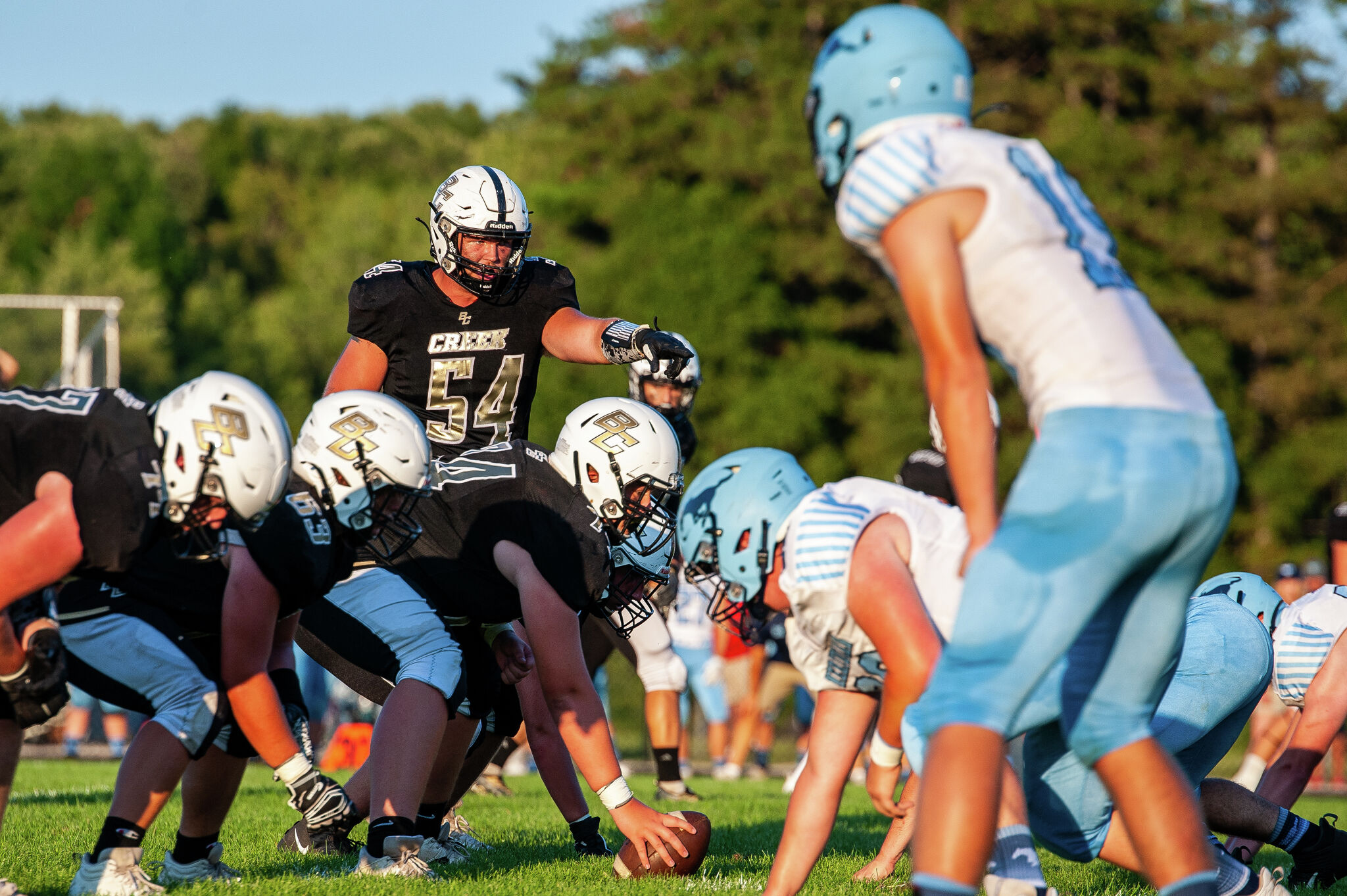 'High-character kid': Creek's Rivard a good guy, dominant lineman