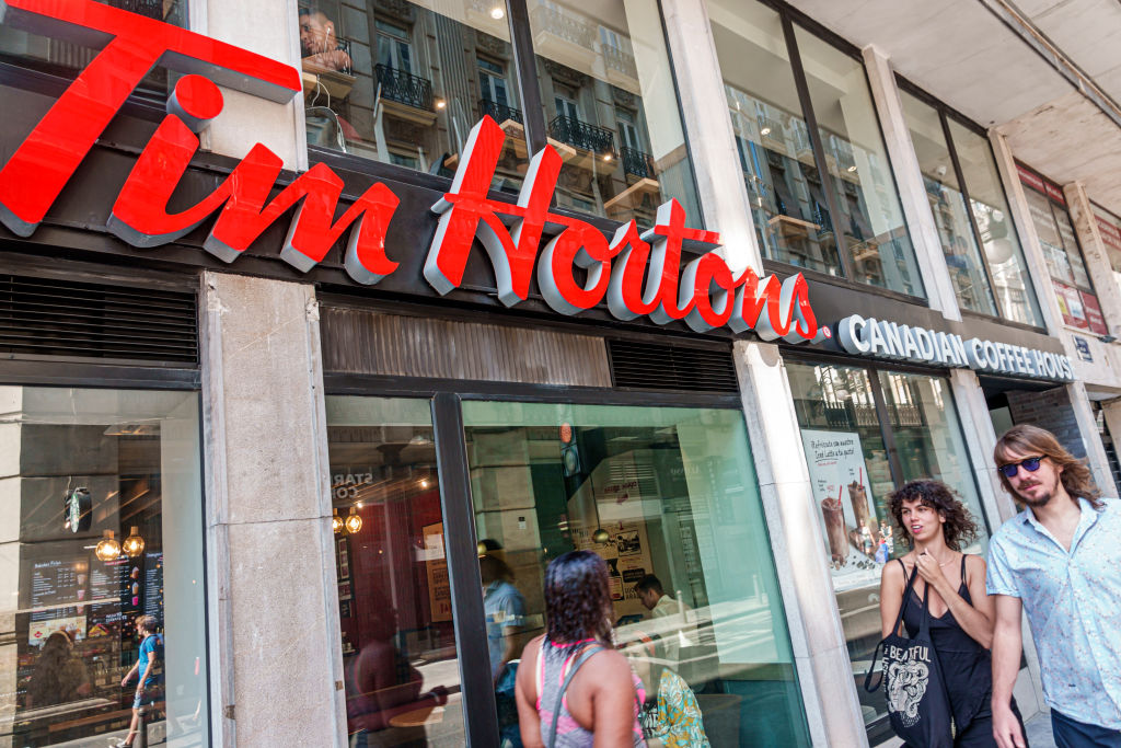 Canadian coffee brand Tim Horton's opening location in Katy, Texas
