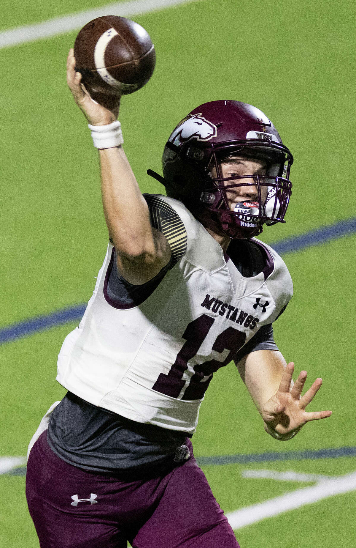 Magnolia West Mustangs shut out Fort Bend Bush Broncos