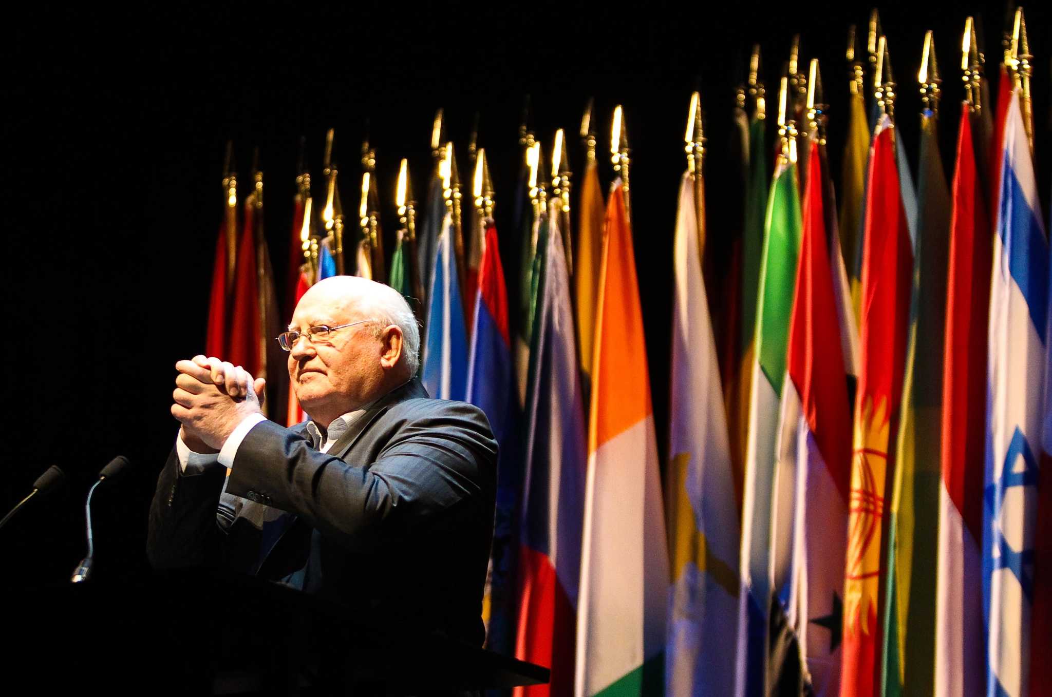 Opinion: I saw Gorbachev speak in Houston. I’ll never forget what he said.