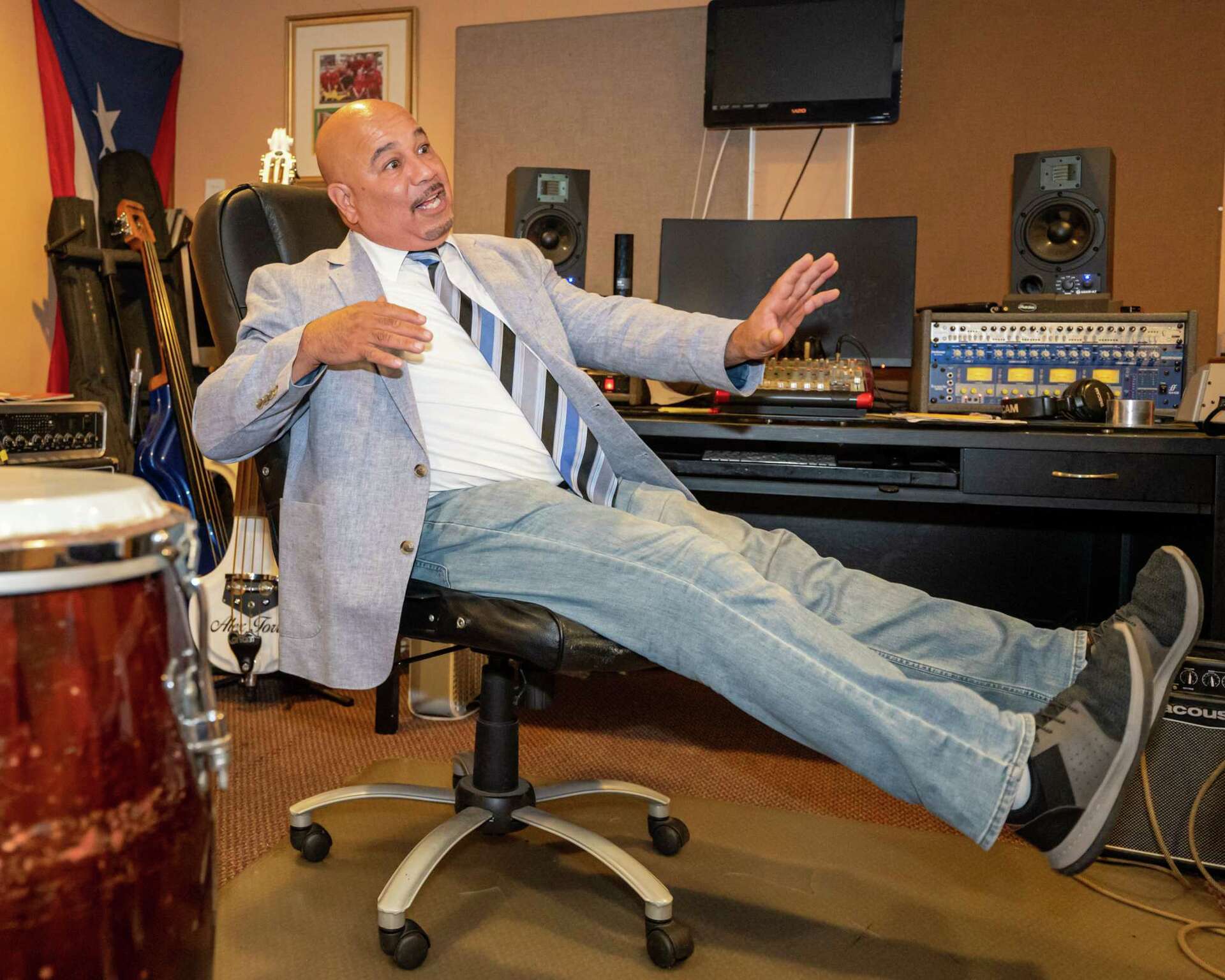 Alex Torres & His Latin Orchestra in stride after 42 years