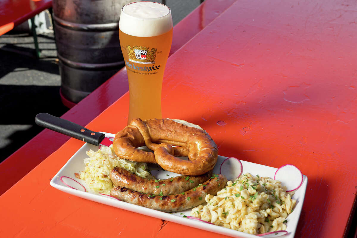 Cool down at this Oakland waterfront German restaurant