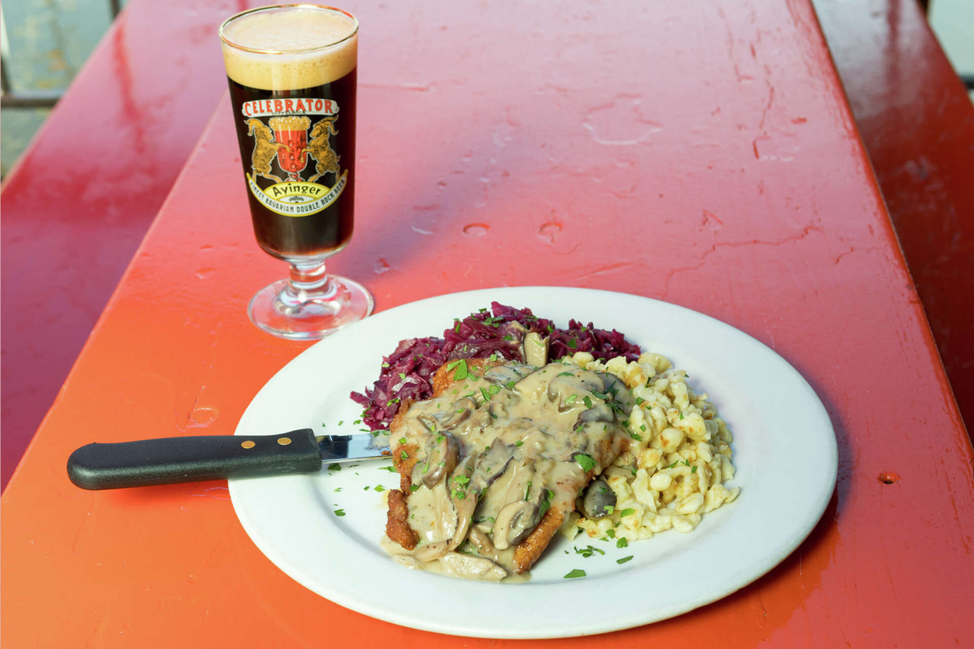 Cool down at this Oakland waterfront German restaurant