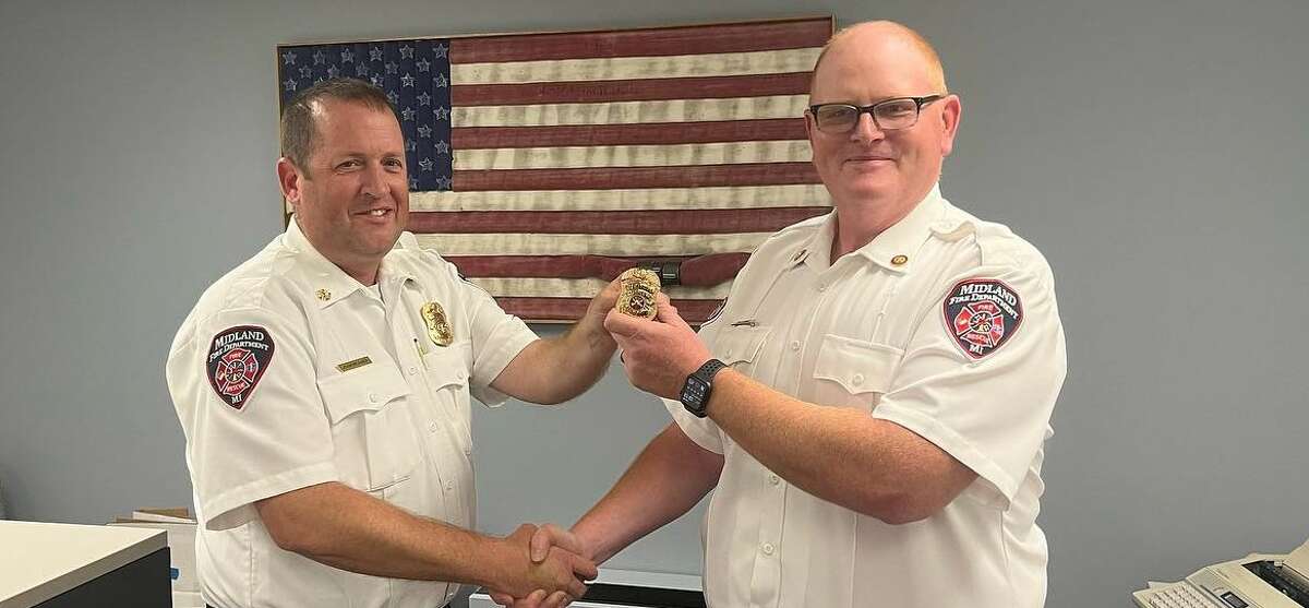 John Jurek promoted to fire marshal of Midland Fire Department