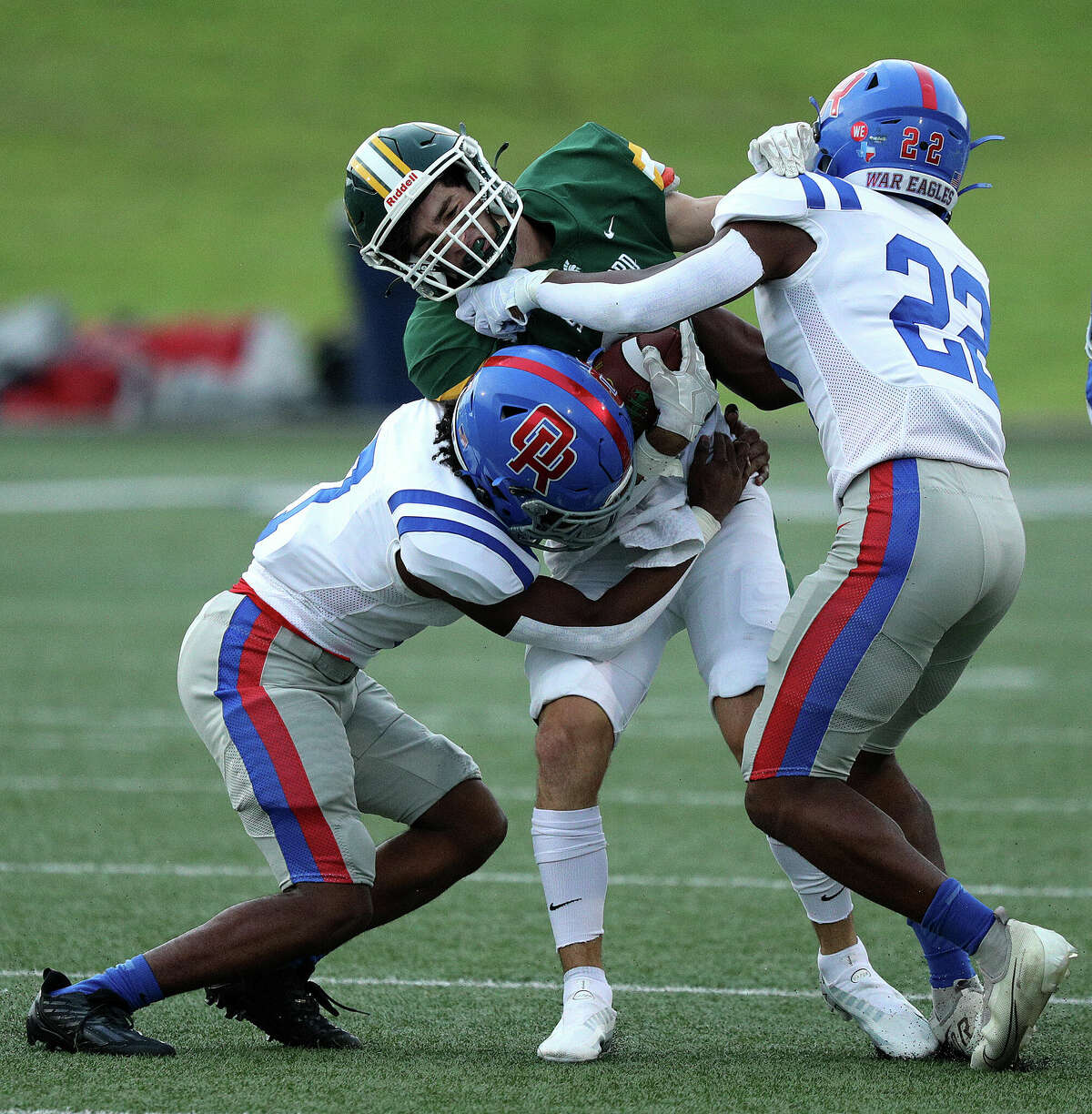 Jake Brand, Stratford Spartans defeat Oak Ridge War Eagles