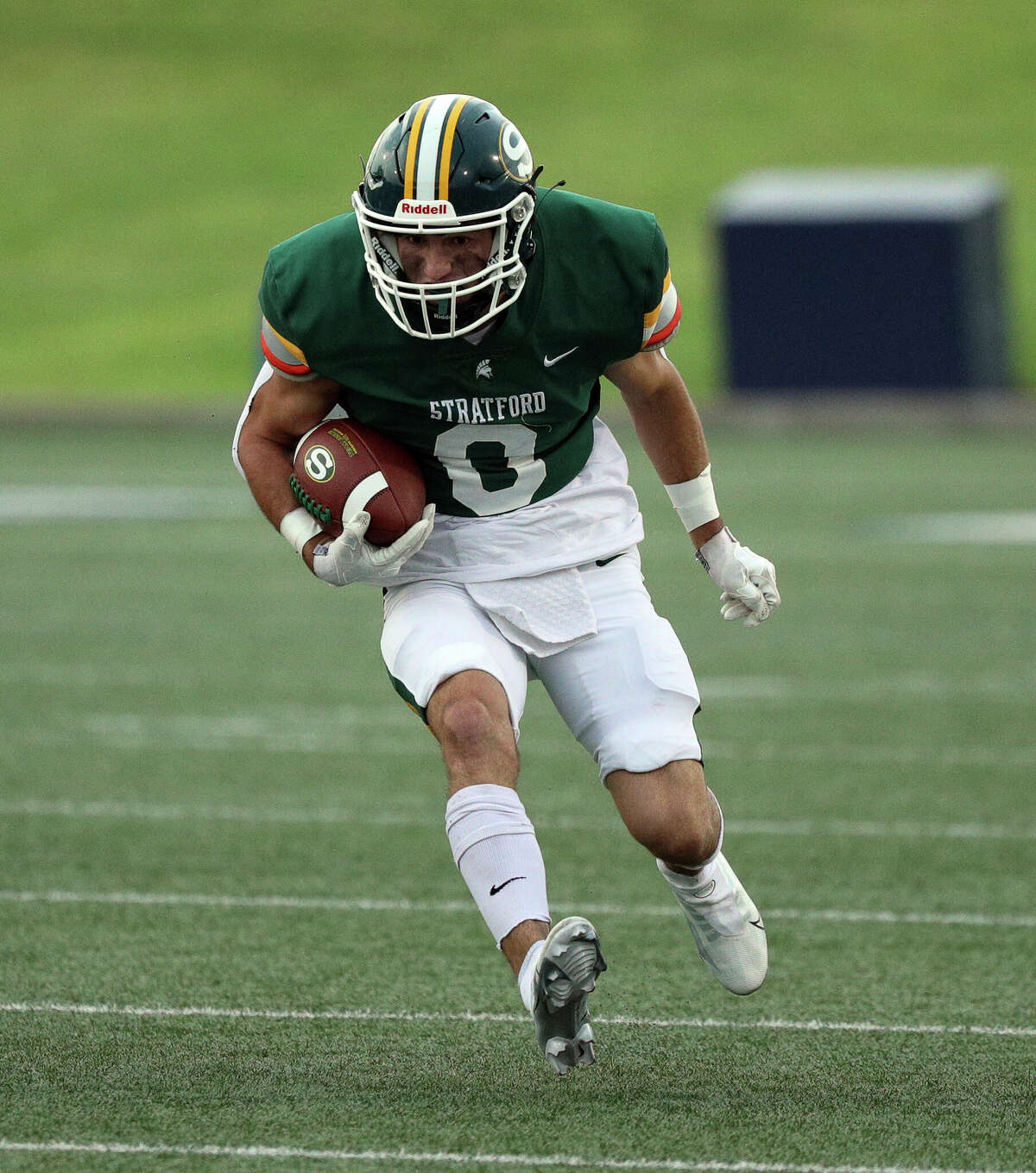 Jake Brand, Stratford Spartans defeat Oak Ridge War Eagles