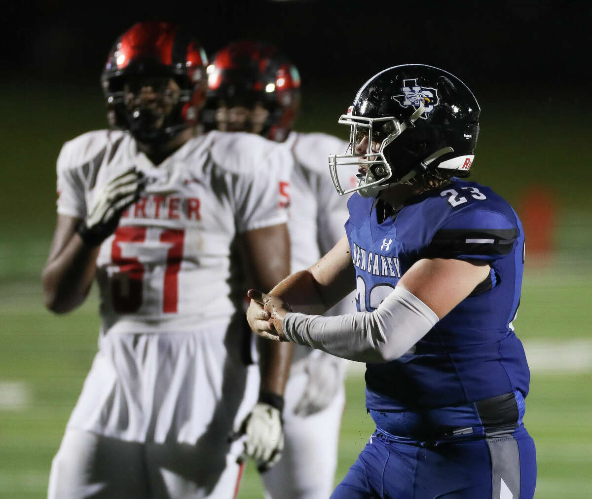 New Caney Eagles top Porter Spartans in Battle Line on 59