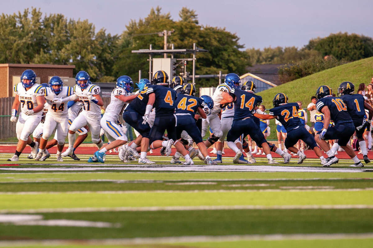 PHOTOS: Midland High vs Mount Pleasant football Sept. 2022