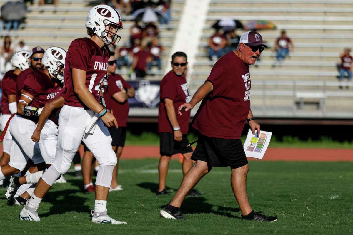 In Uvalde, a football game offers celebration amid grief