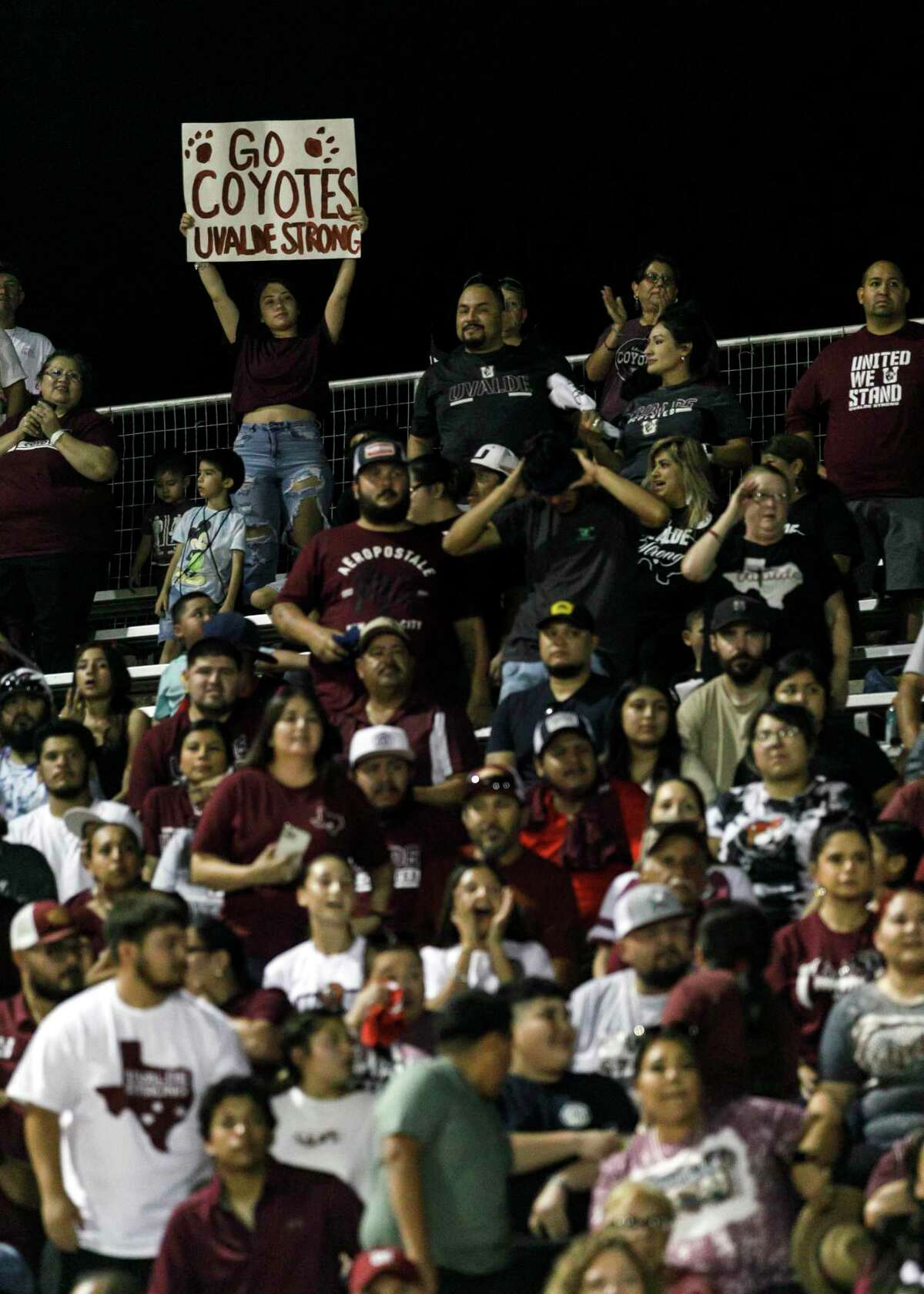 In Uvalde, a football game offers celebration amid grief