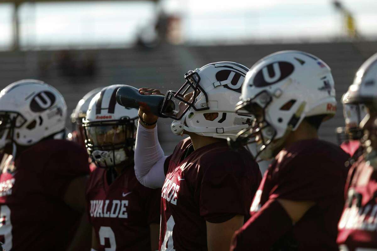 In Uvalde, a football game offers celebration amid grief