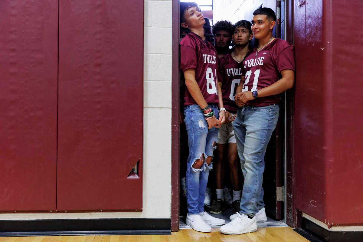 In Uvalde, a football game offers celebration amid grief