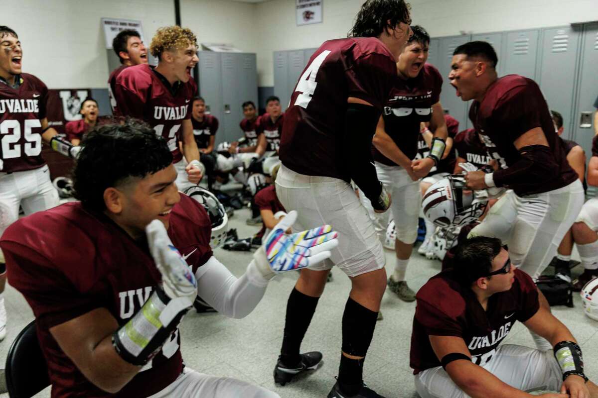 In Uvalde, a football game offers celebration amid grief