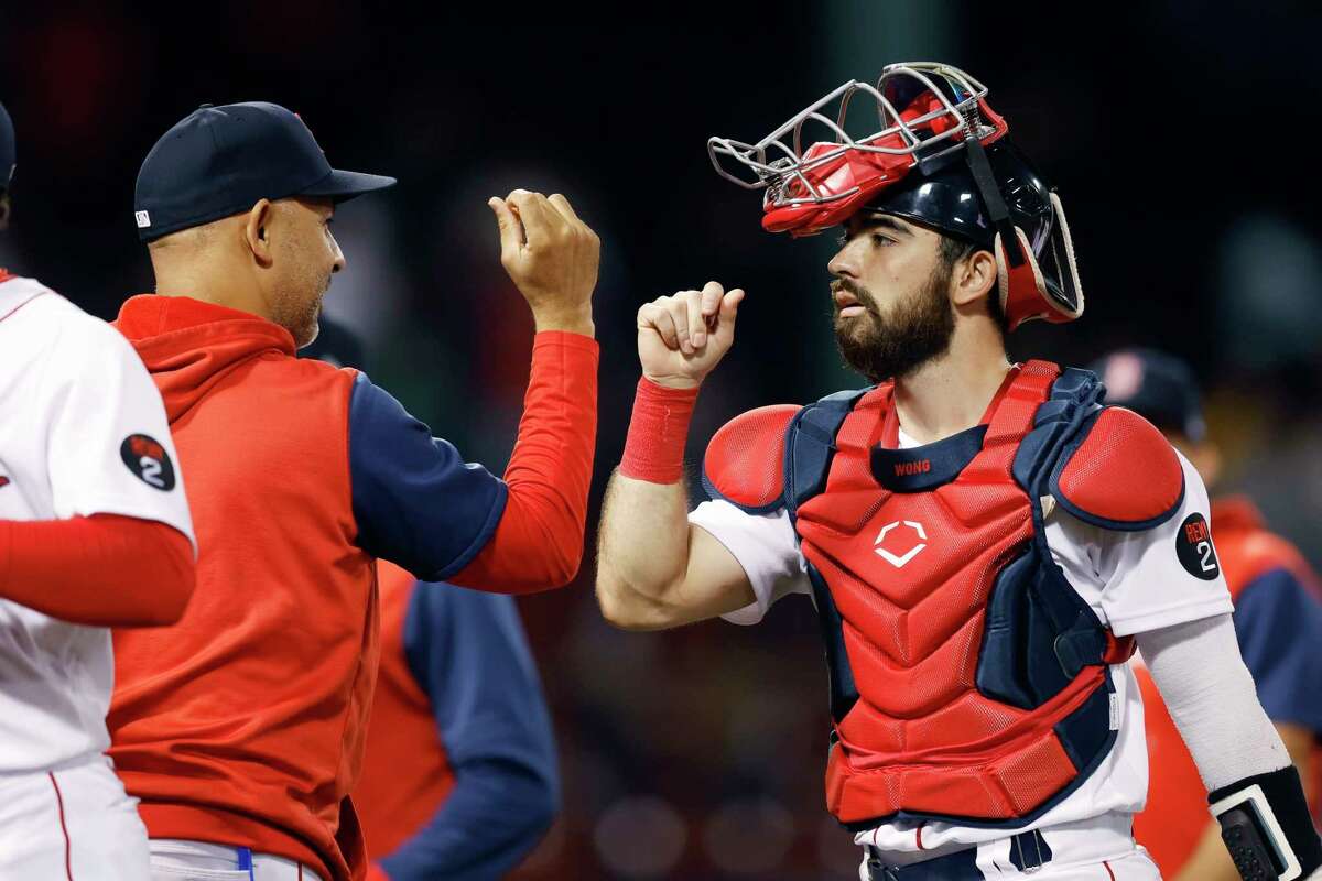 Red Sox's Connor Wong hits first career homer in win over Rangers