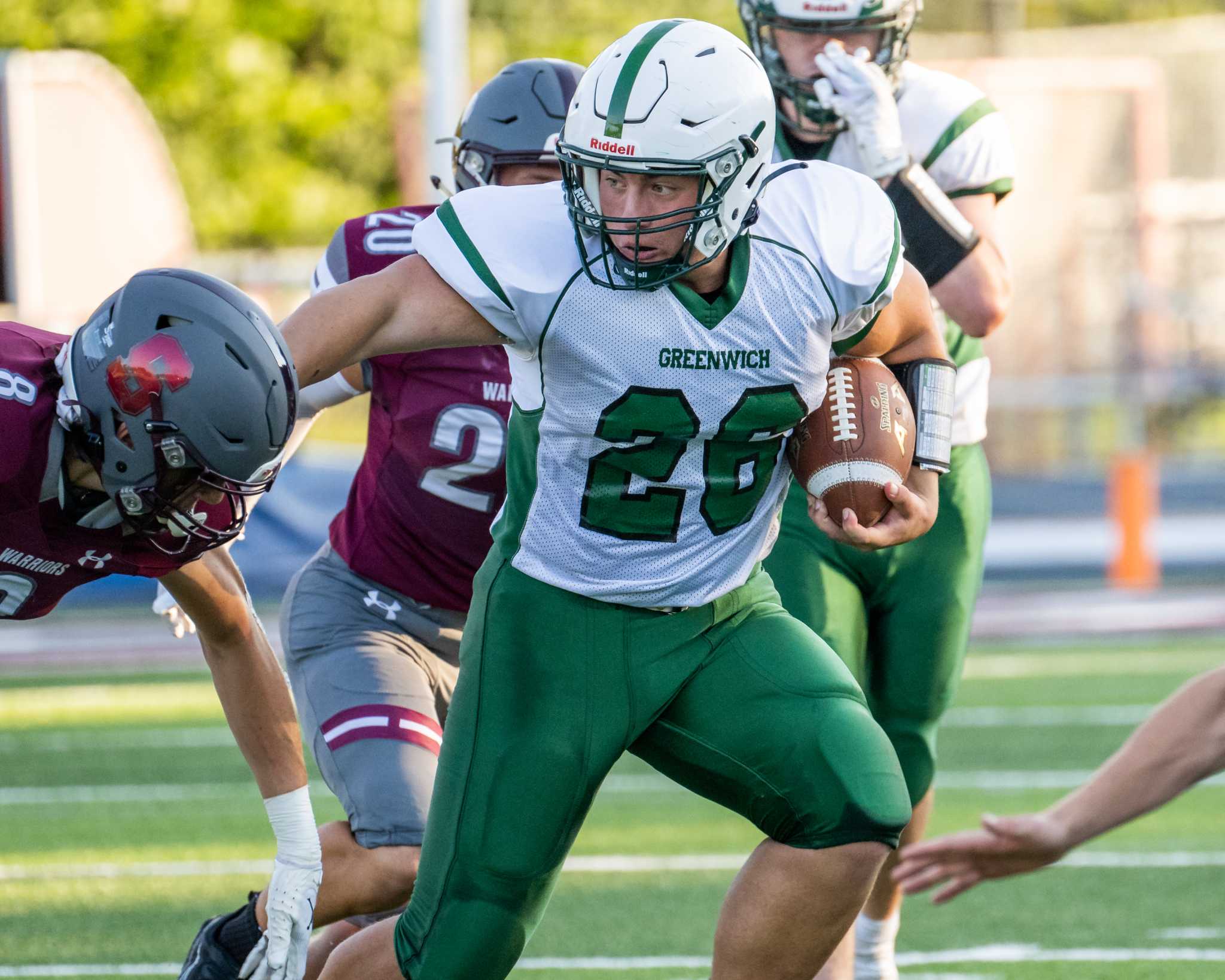 Greenwich junior football star Matt Conlin is ready for anything