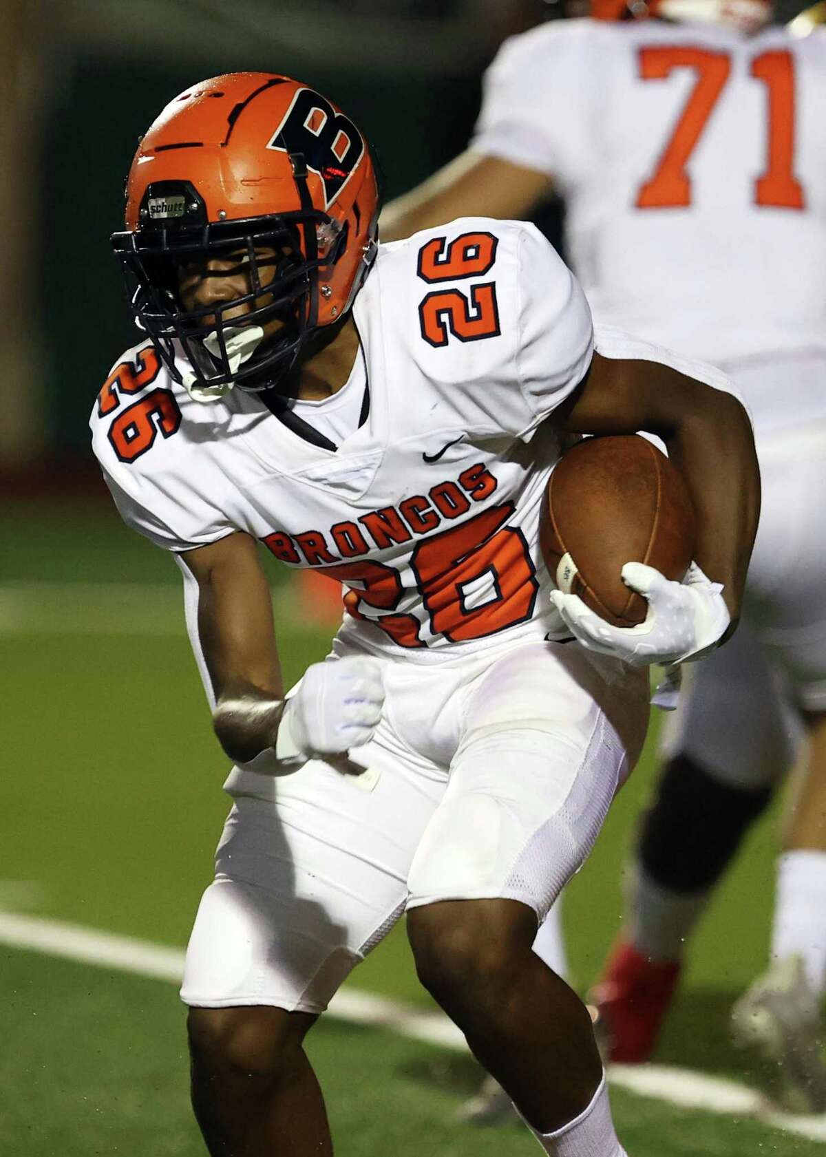Dubose’s 4 TD passes fuel Brennan rout of Brandeis
