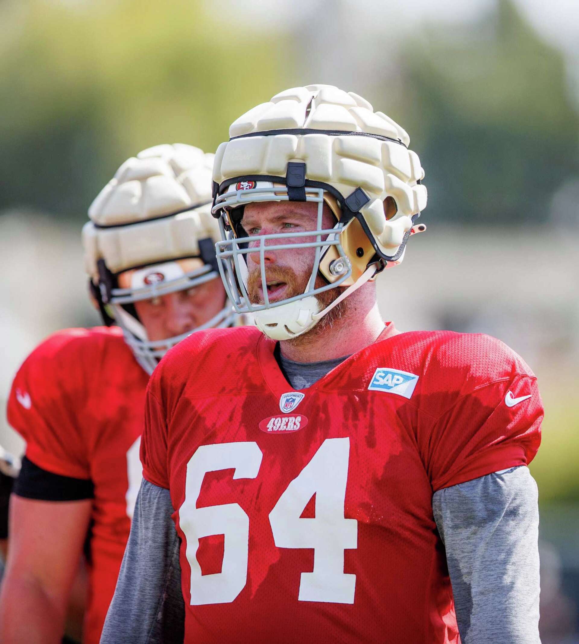 After six-year wait, 49ers center Jake Brendel finally gets the call to ...