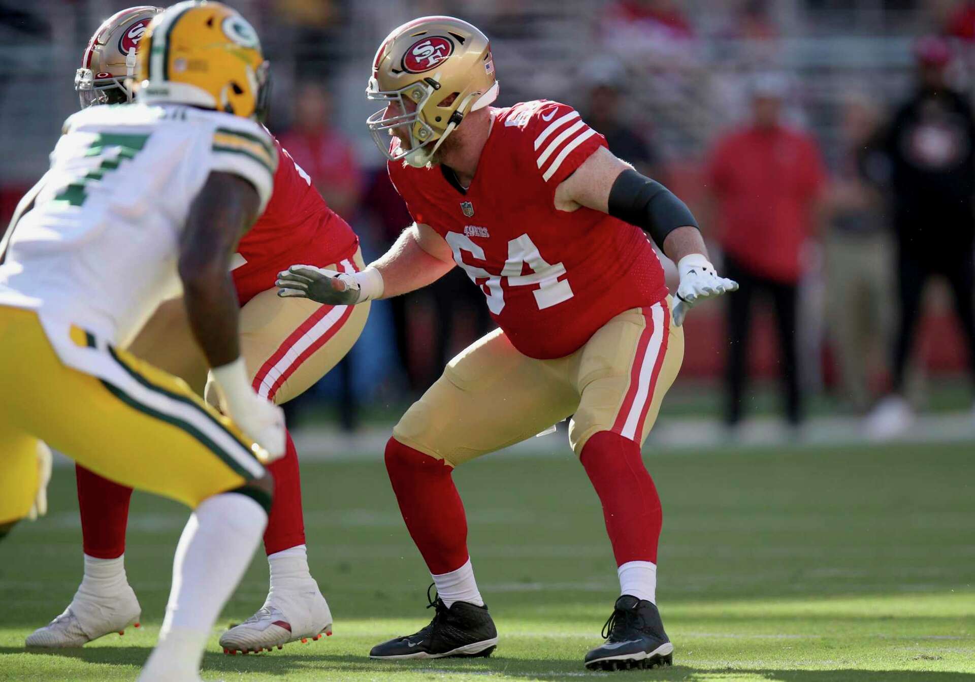 After six-year wait, 49ers center Jake Brendel finally gets the call to ...
