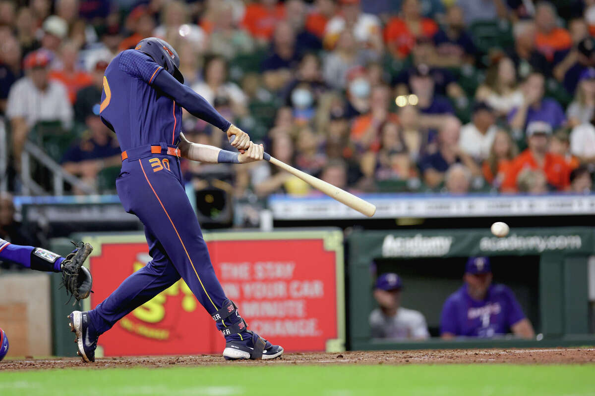 Houston Astros' Hunter Brown looks right at home in MLB debut