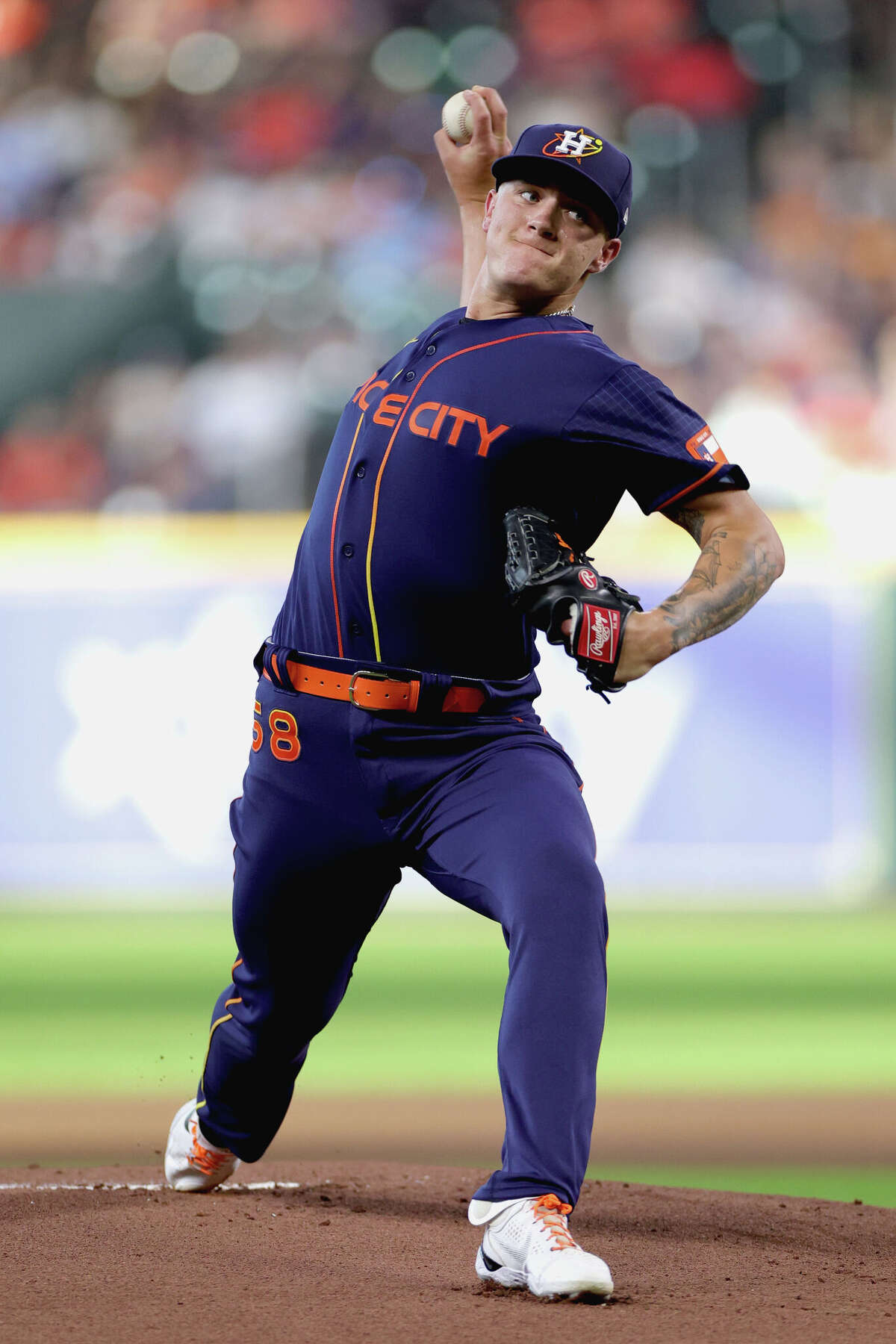 Houston Astros' Hunter Brown looks right at home in MLB debut