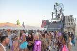 Burning Man webcam livestream starts early despite floods and traffic