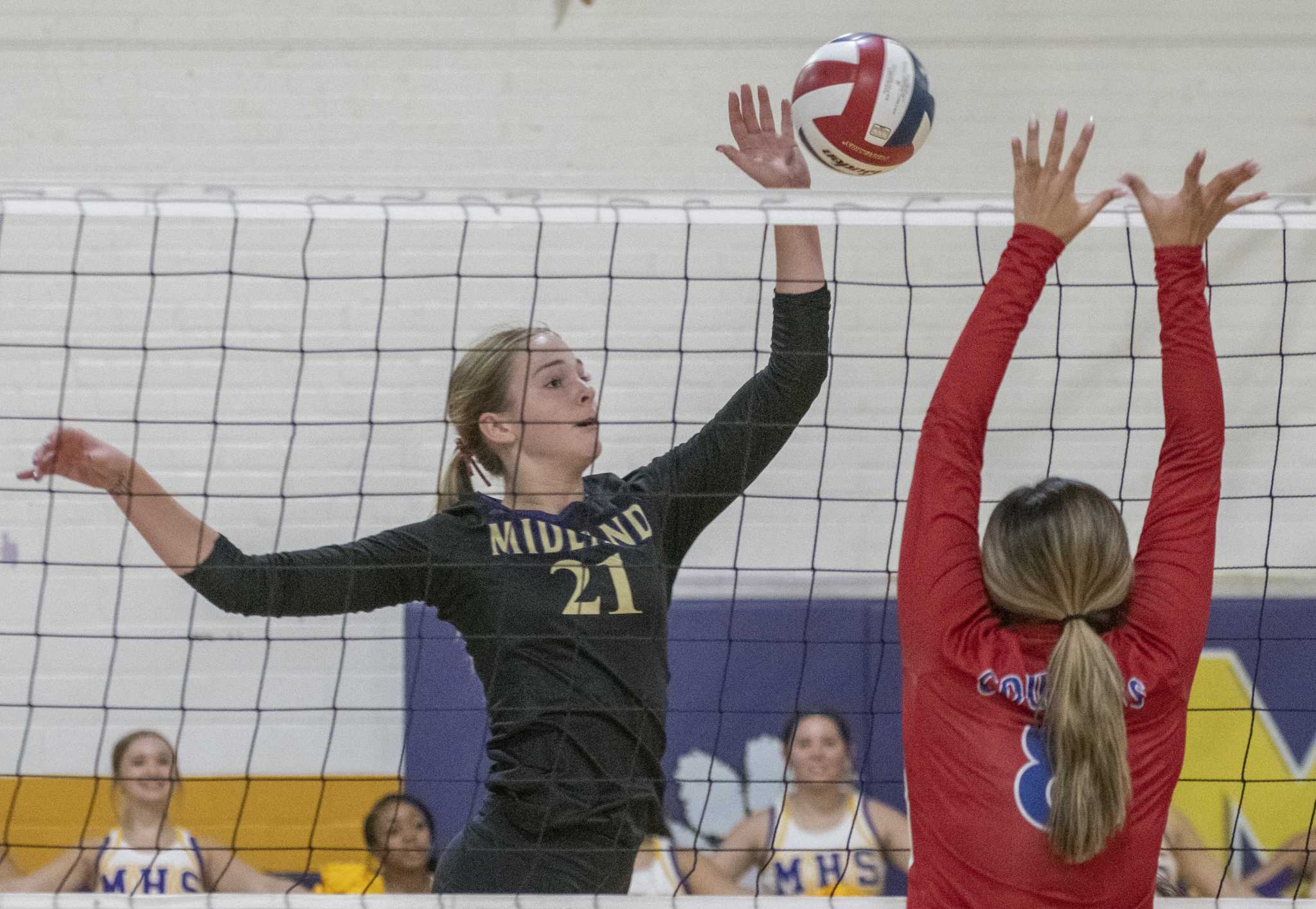 HS VOLLEYBALL: Midland High not content with 5-set loss to Abilene Cooper